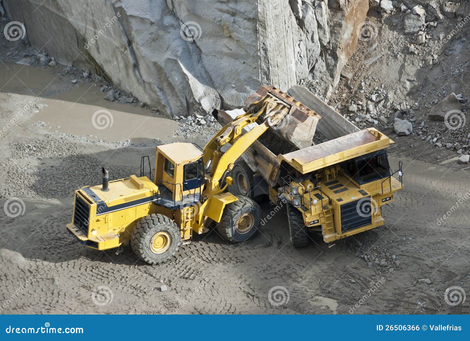 Shovel stock photo. Image of gravel, mountain, mineral - 26506366