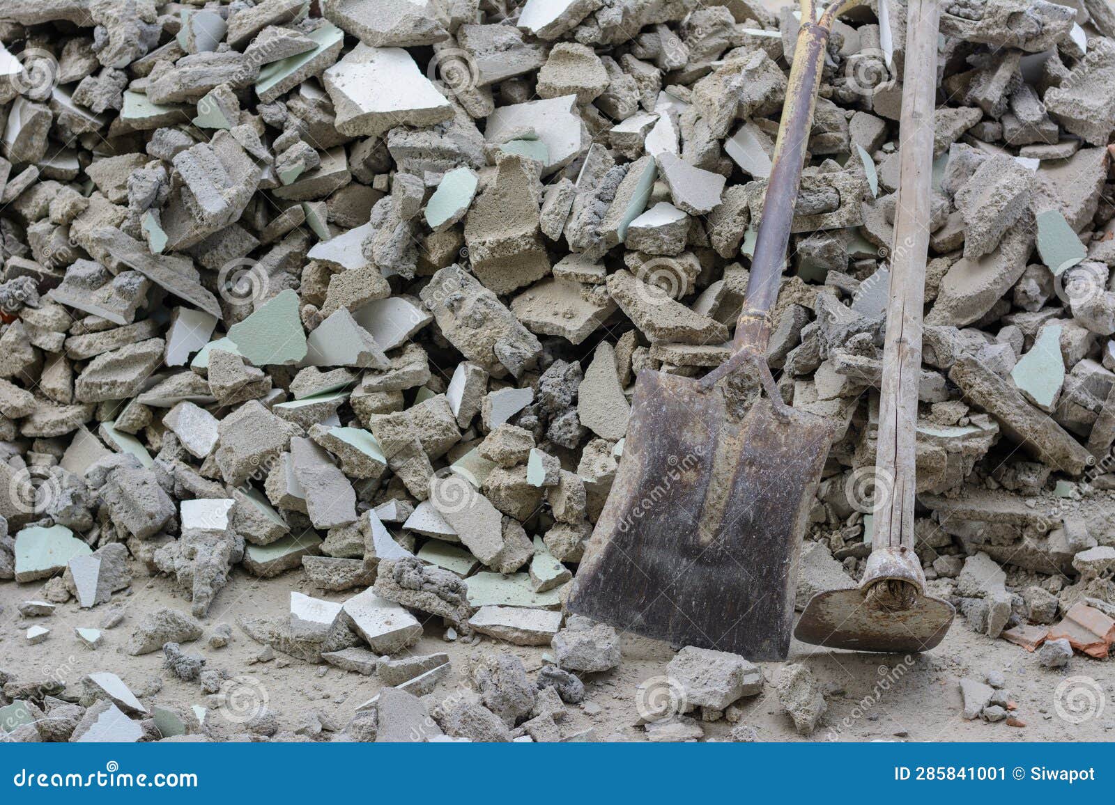 Rubble Pile Royalty-Free Stock Image | CartoonDealer.com #196884436