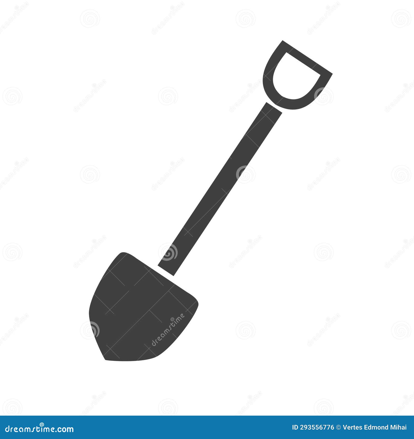 Shovel Icon Vector From Desert Collection. Thin Line Shovel Outline ...