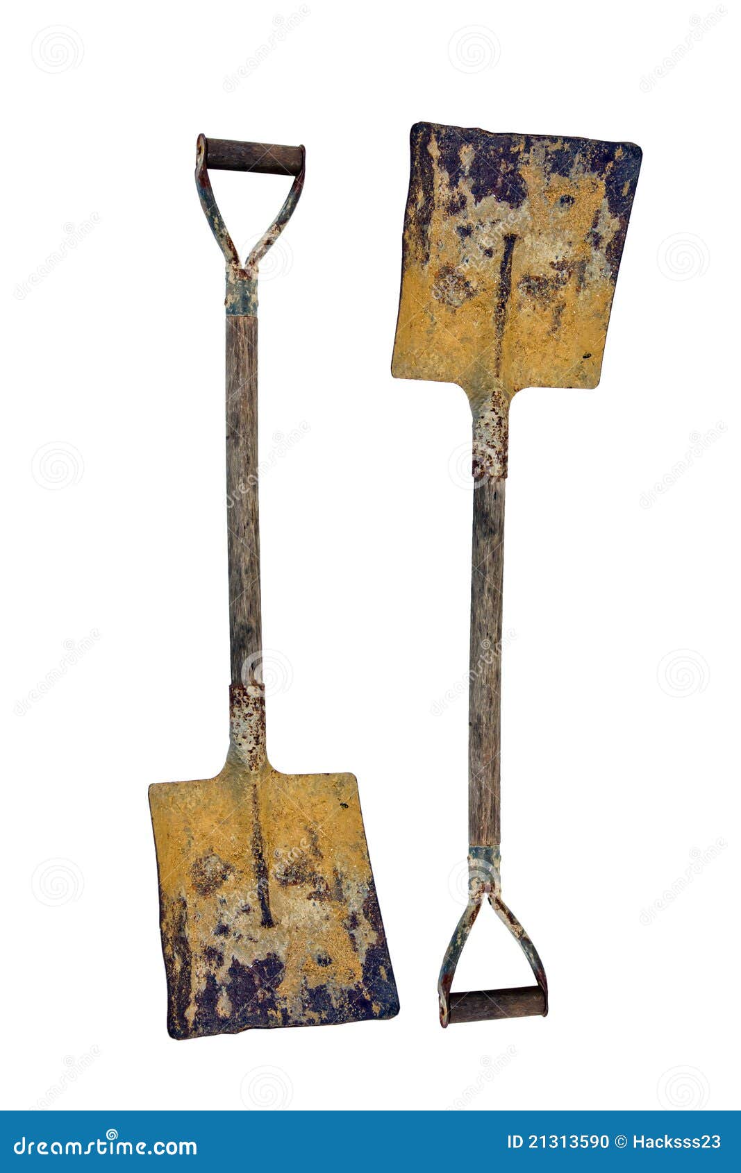 Shovel Isolated on a White Background. Stock Photo - Image of digging ...