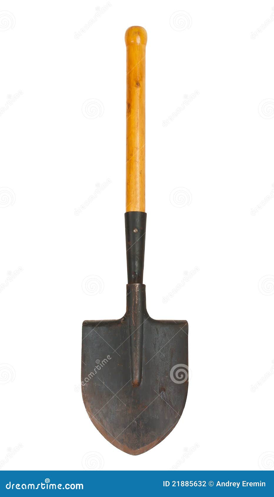 Shovel on white background stock photo. Image of digging - 21885632