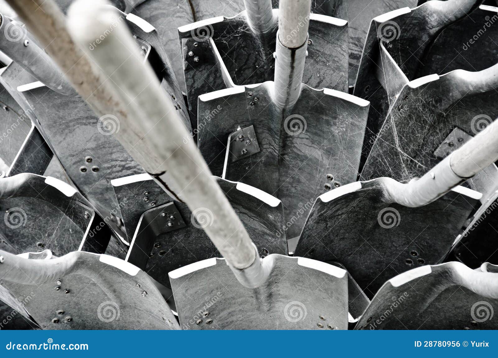 Shovels stock photo. Image of work, instrument, metal - 28780956