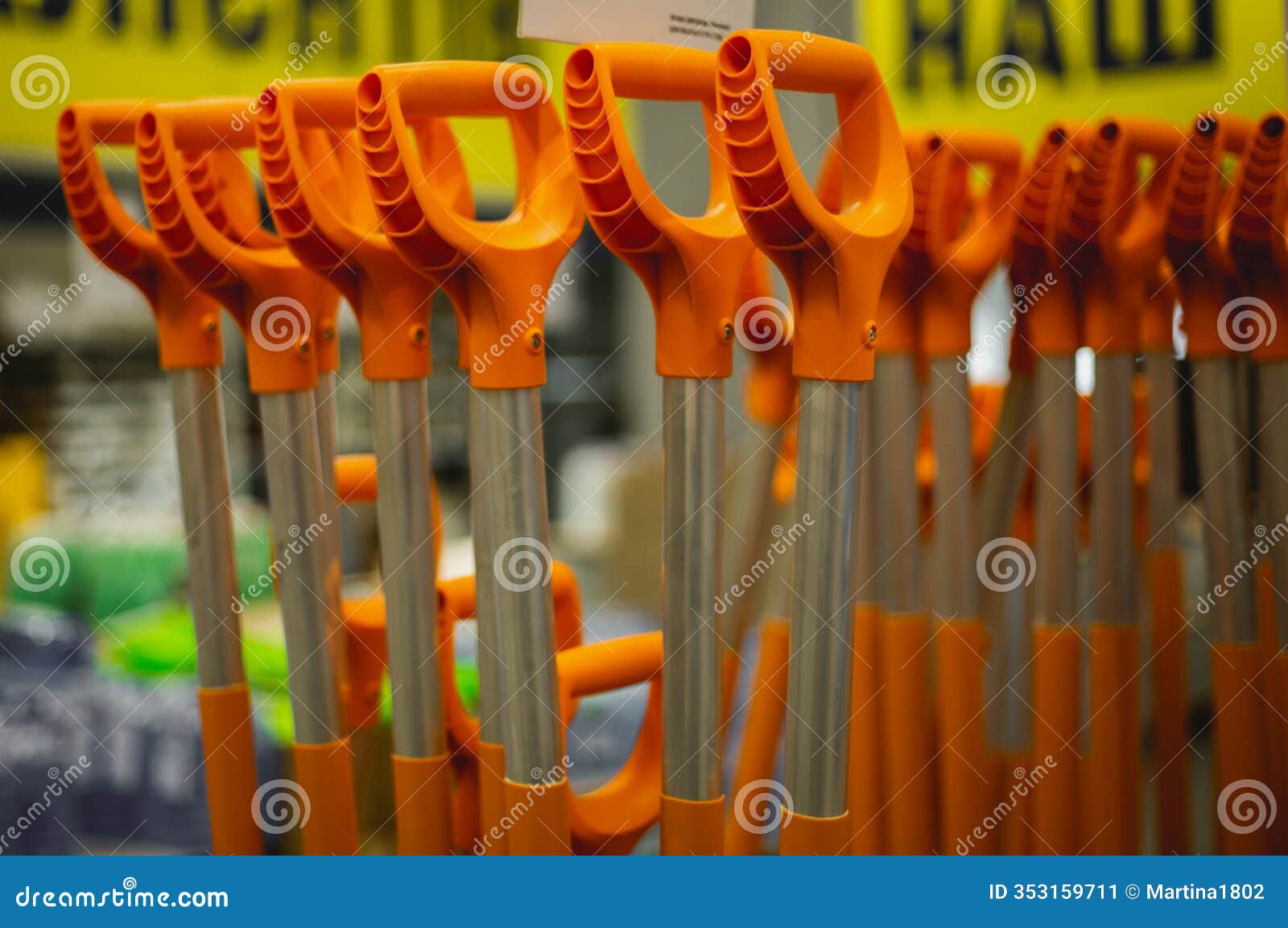 Shovels in a Hardware Store Stock Image - Image of displaying, hardware ...
