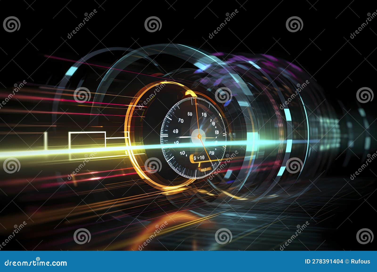 Show Concepts that Represent Digital Speed, Agility and Fast Modern ...