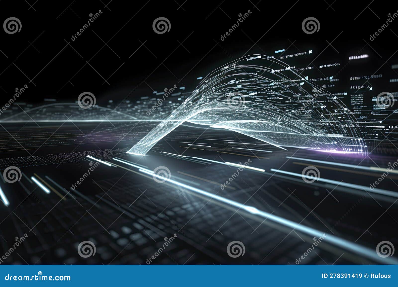 Show Concepts that Represent Digital Speed, Agility and Fast Modern ...