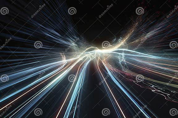 Show Concepts that Represent Digital Speed, Agility and Fast Modern ...