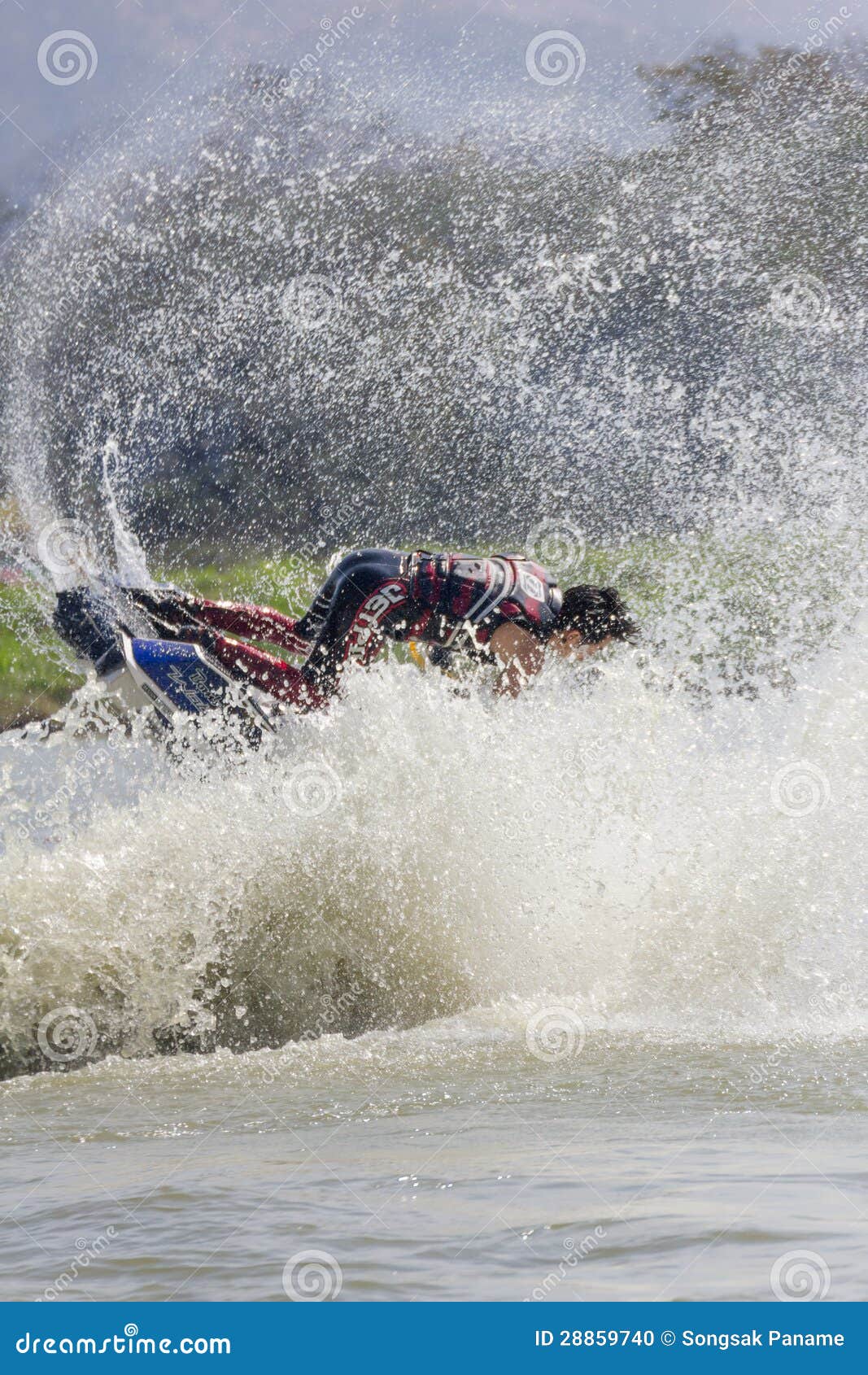 Show Freestyle the Jet Ski Stunt Action Editorial Image - Image of ...