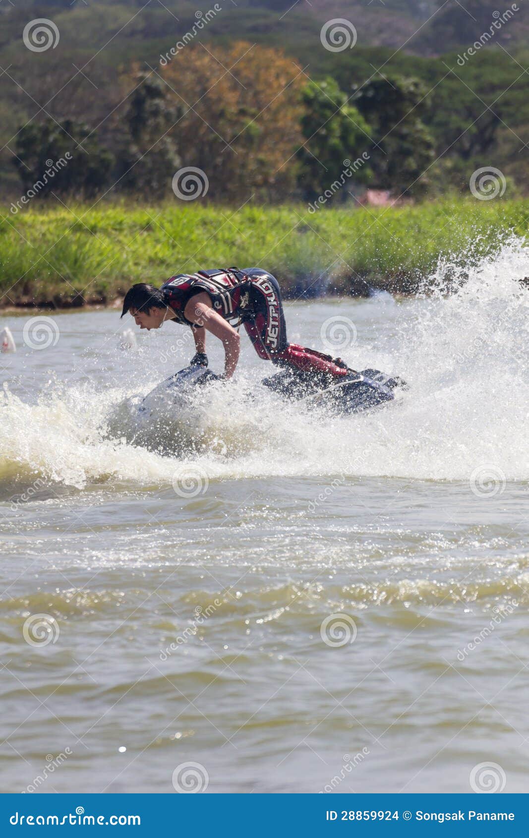 Show Freestyle the Jet Ski Stunt Action Editorial Stock Image - Image ...