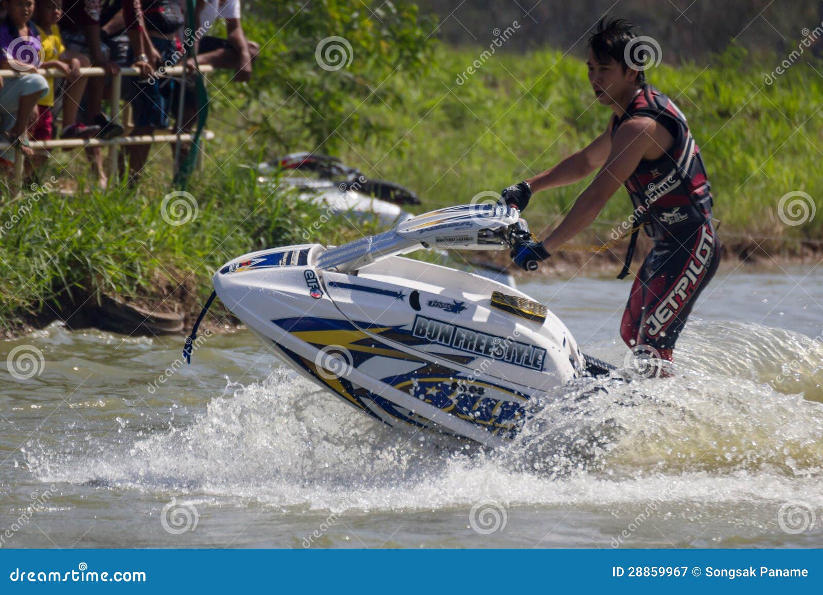 Show Freestyle the Jet Ski Stunt Action Editorial Photography - Image ...