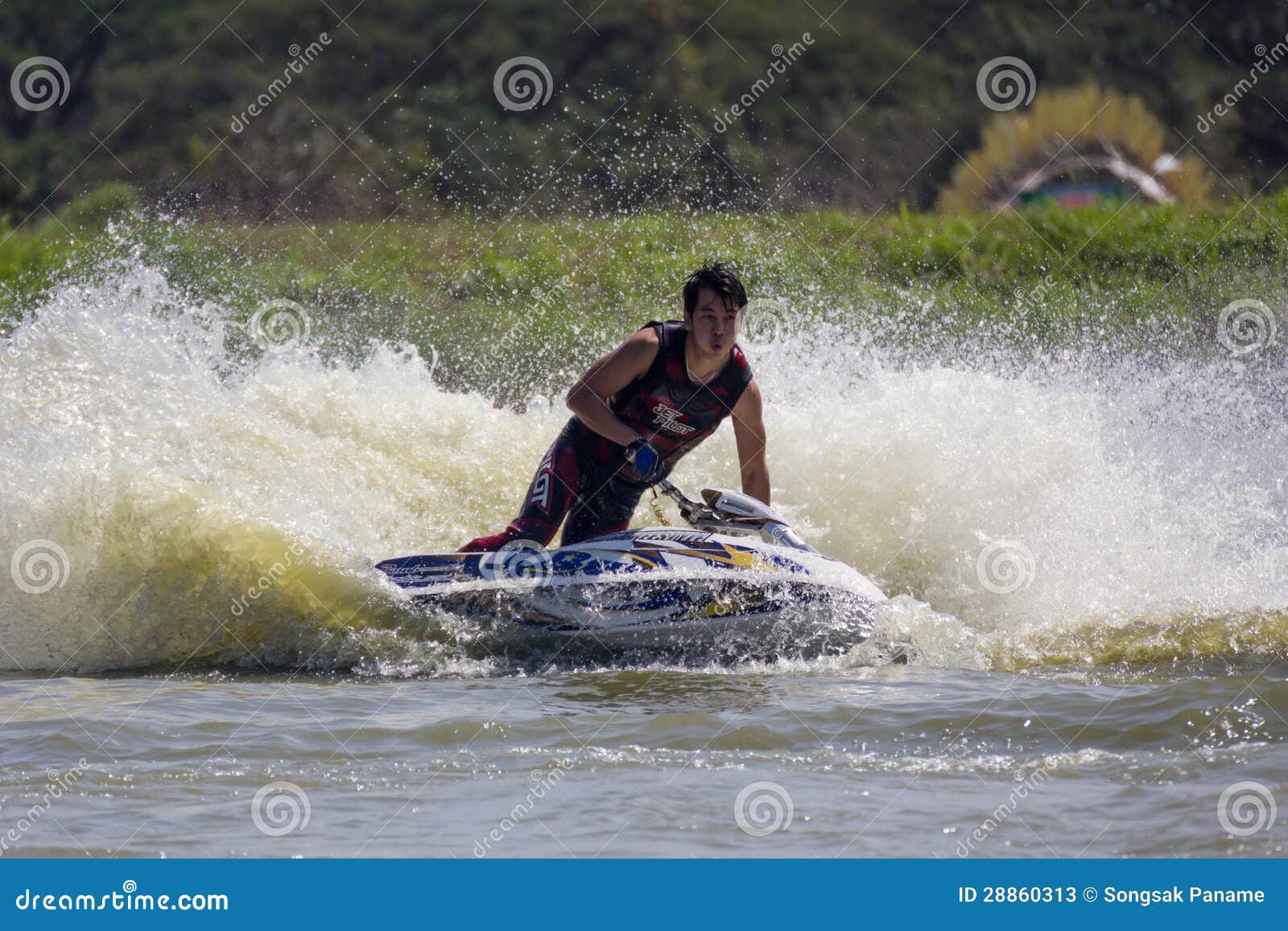 Show Freestyle the Jet Ski Stunt Action Editorial Stock Photo - Image ...