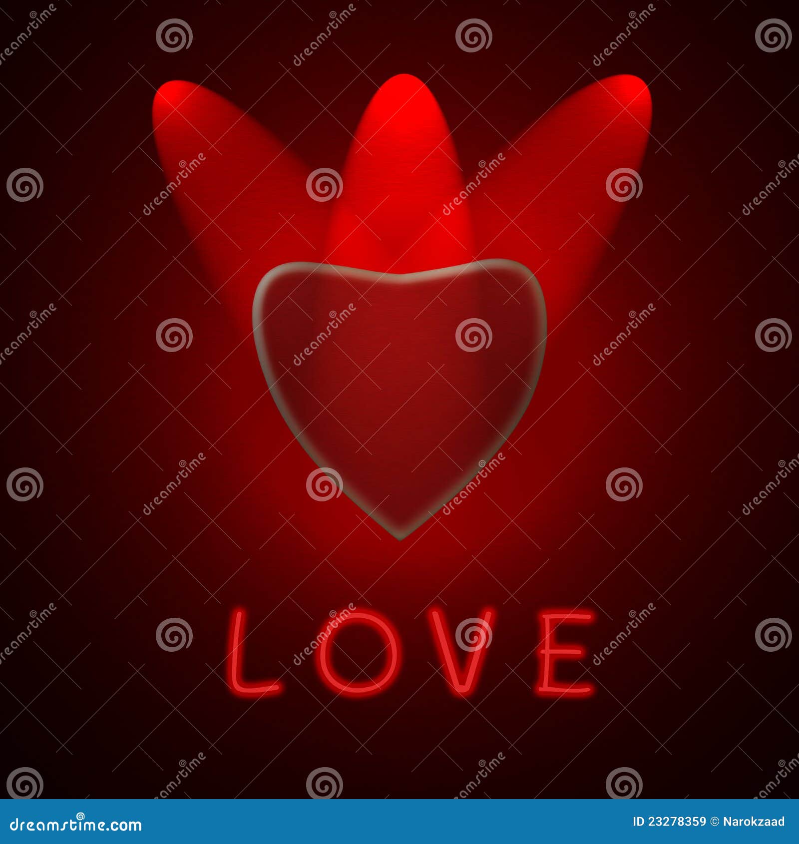 Show heart stock illustration. Illustration of celebrate - 23278359