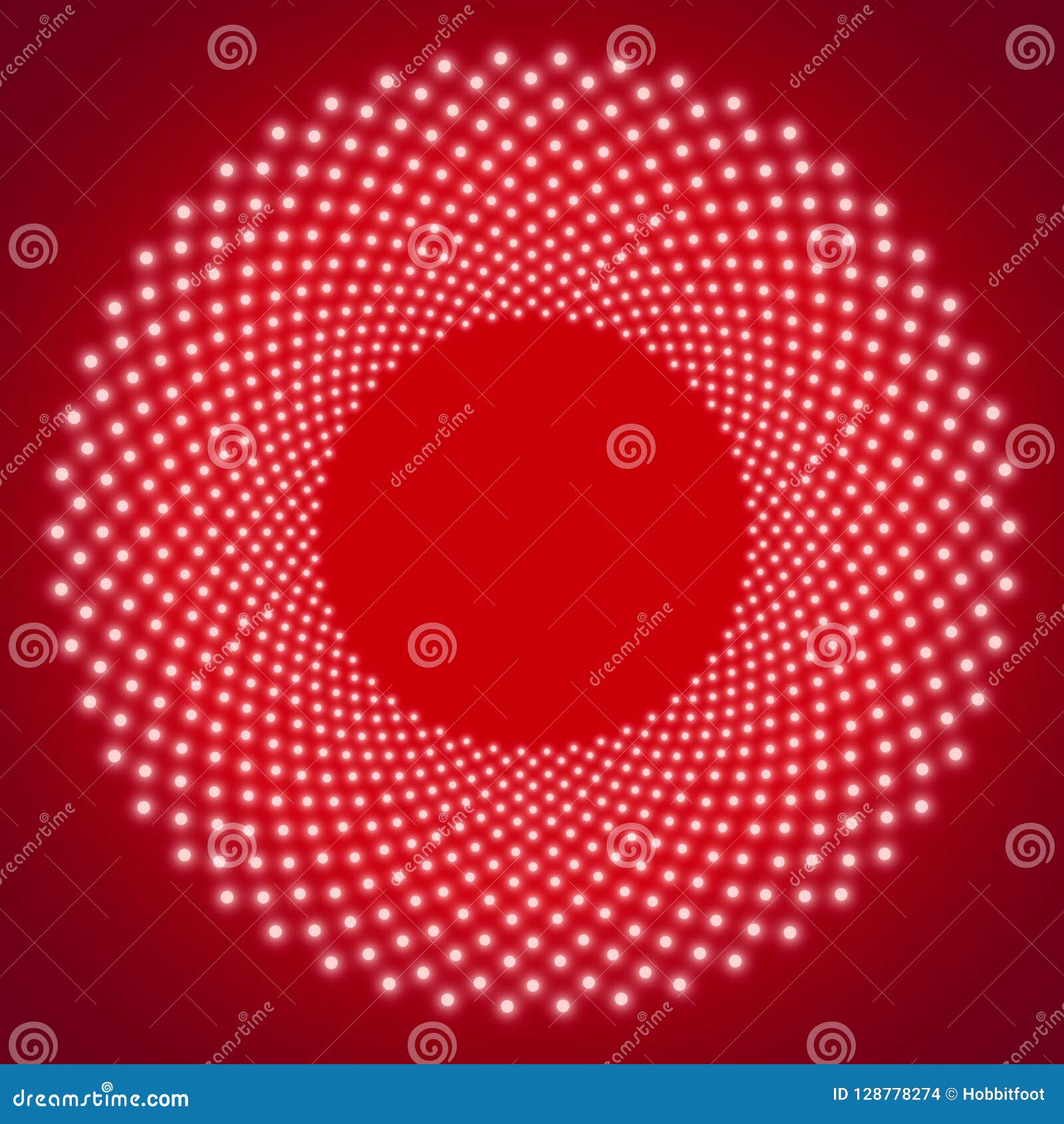 Show Light Circle Red Background. Stock Vector - Illustration of ...