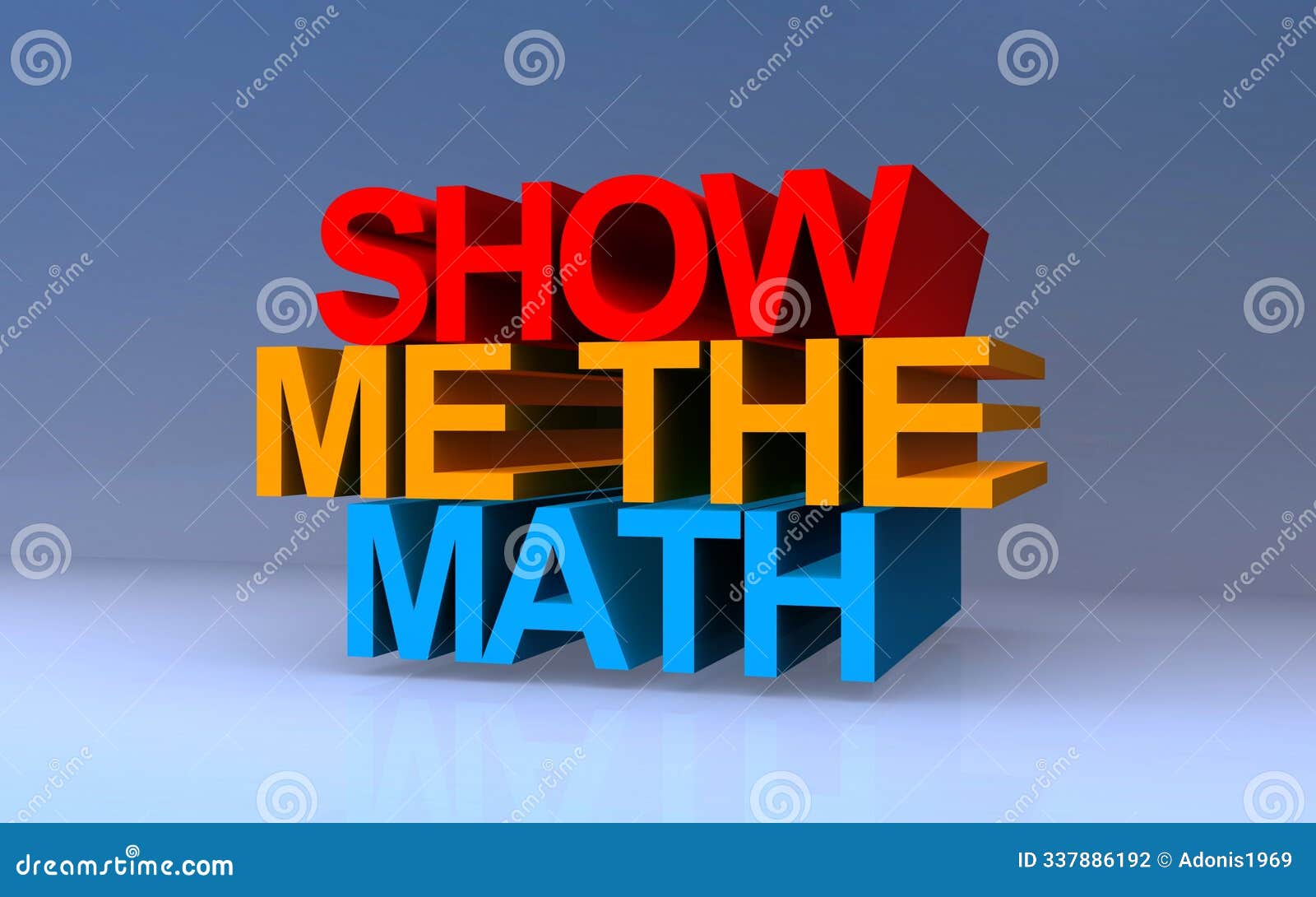 Show me the math on blue stock illustration. Illustration of statistics ...