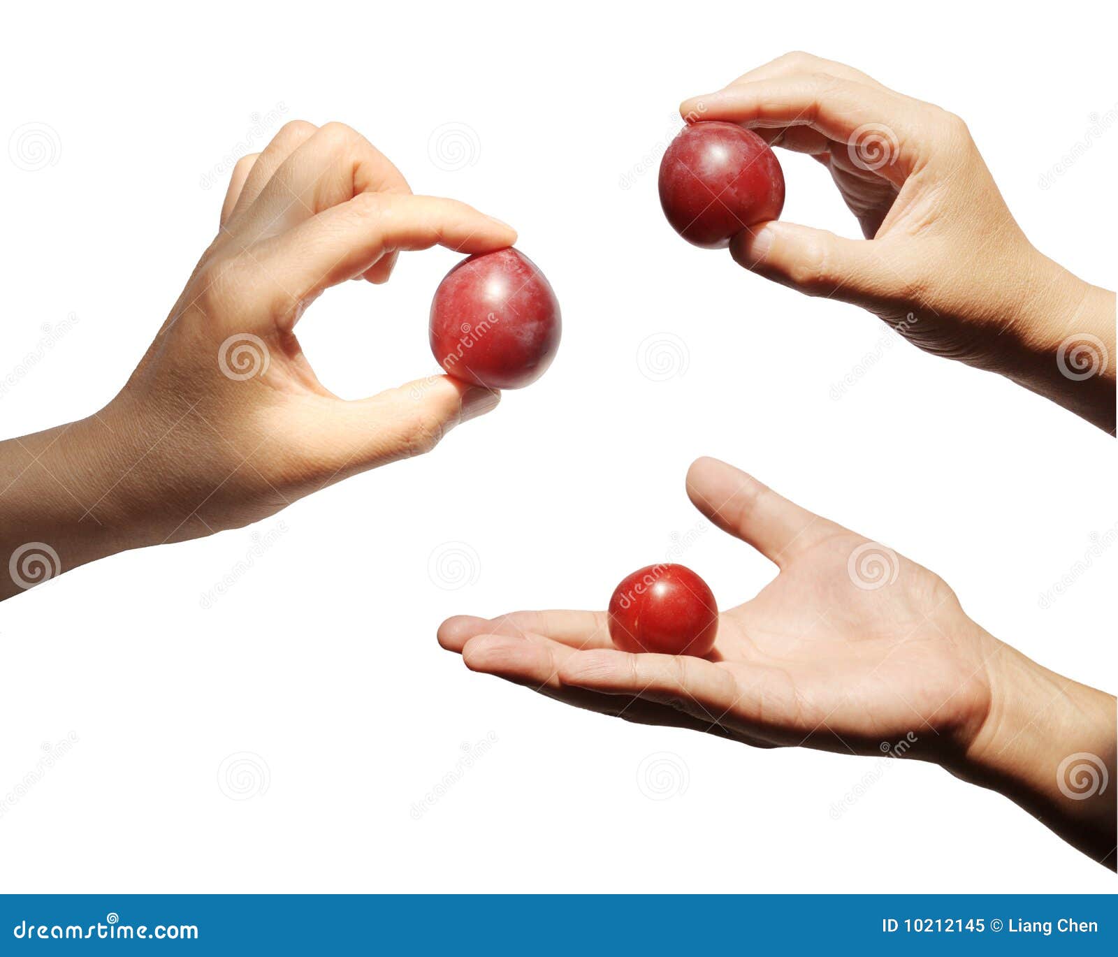 Show Object In Hand Royalty Free Stock Photo - Image: 10212145