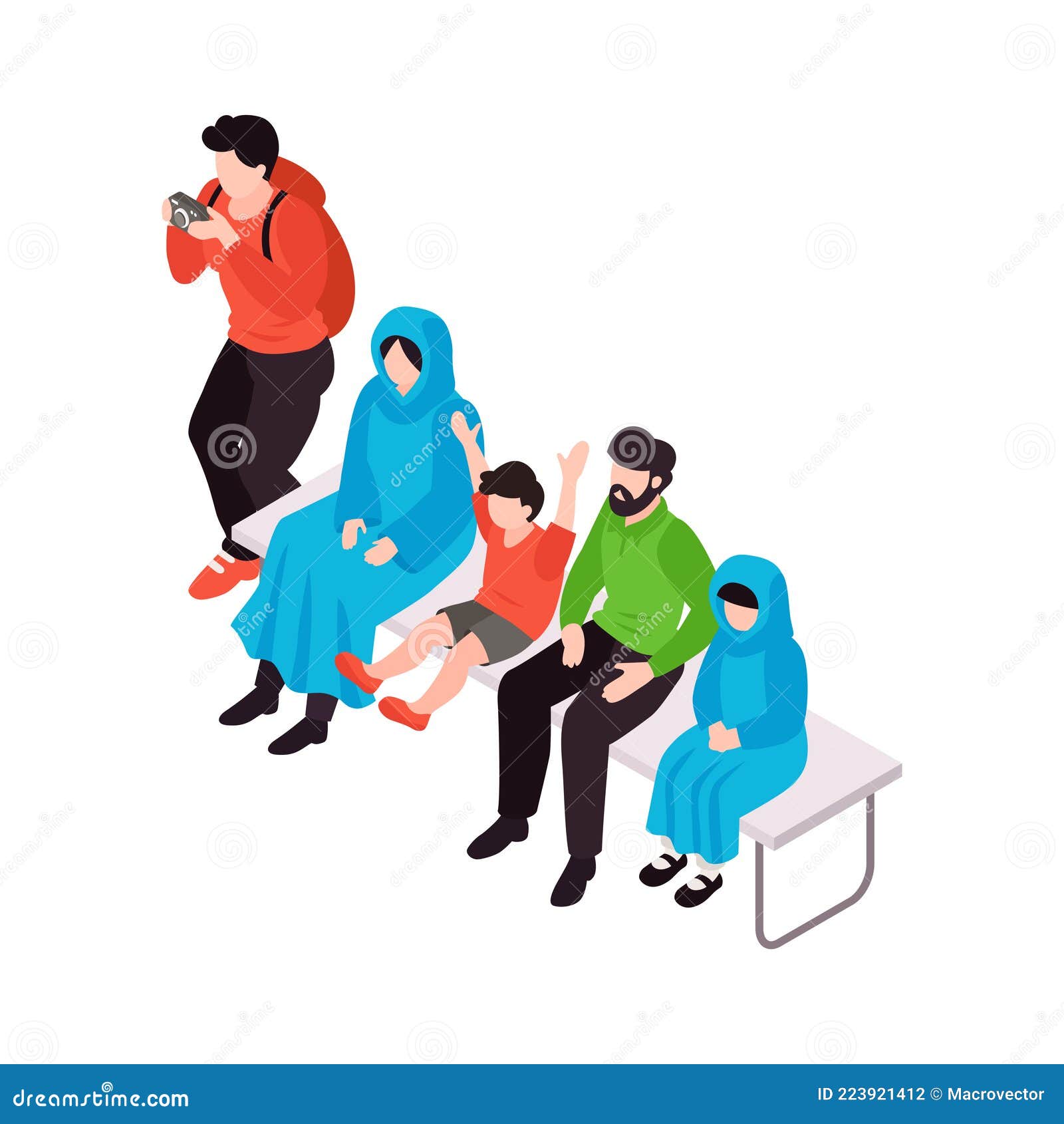Show Spectators Icon stock vector. Illustration of decorative - 223921412