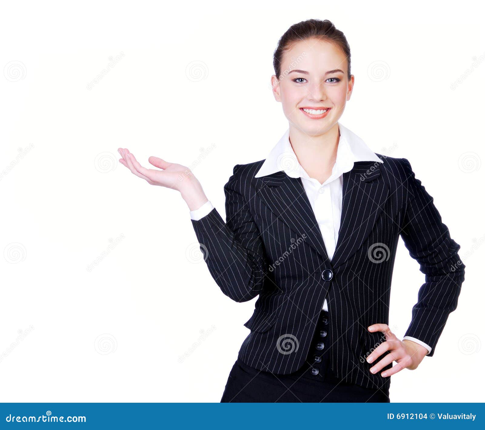 Show you something stock photo. Image of people, presenter - 6912104