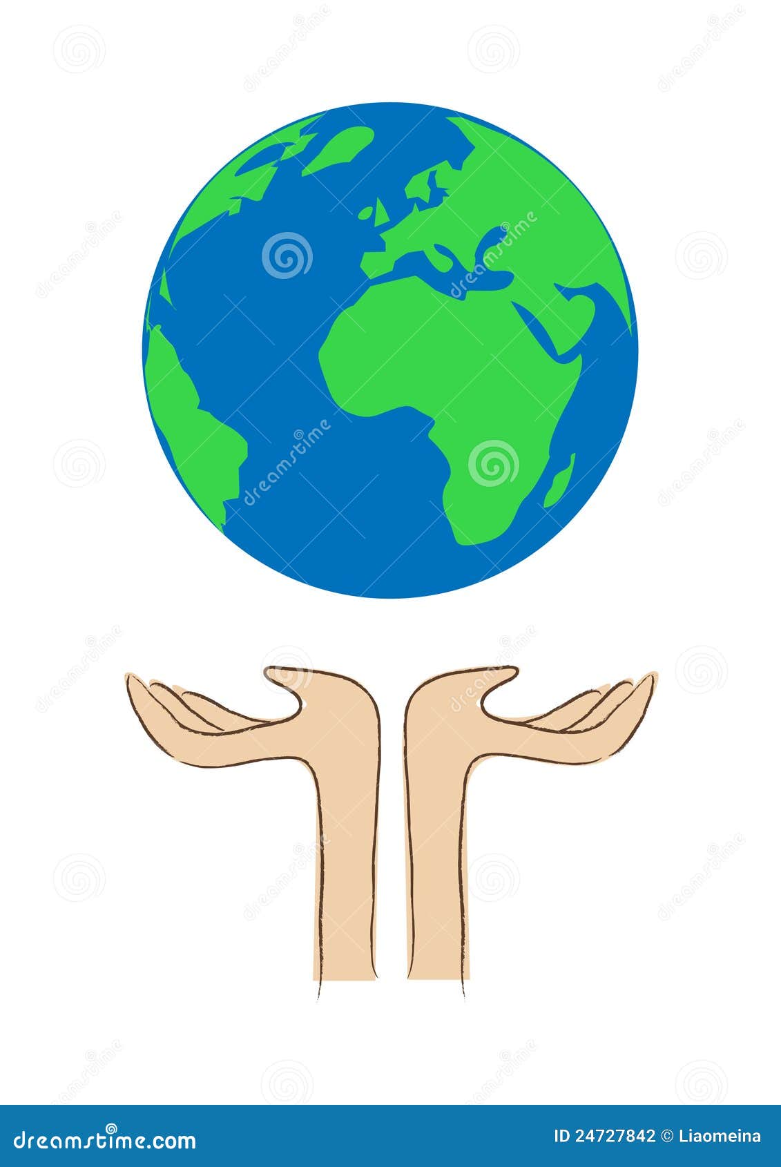 Show your world stock vector. Illustration of green, show - 24727842
