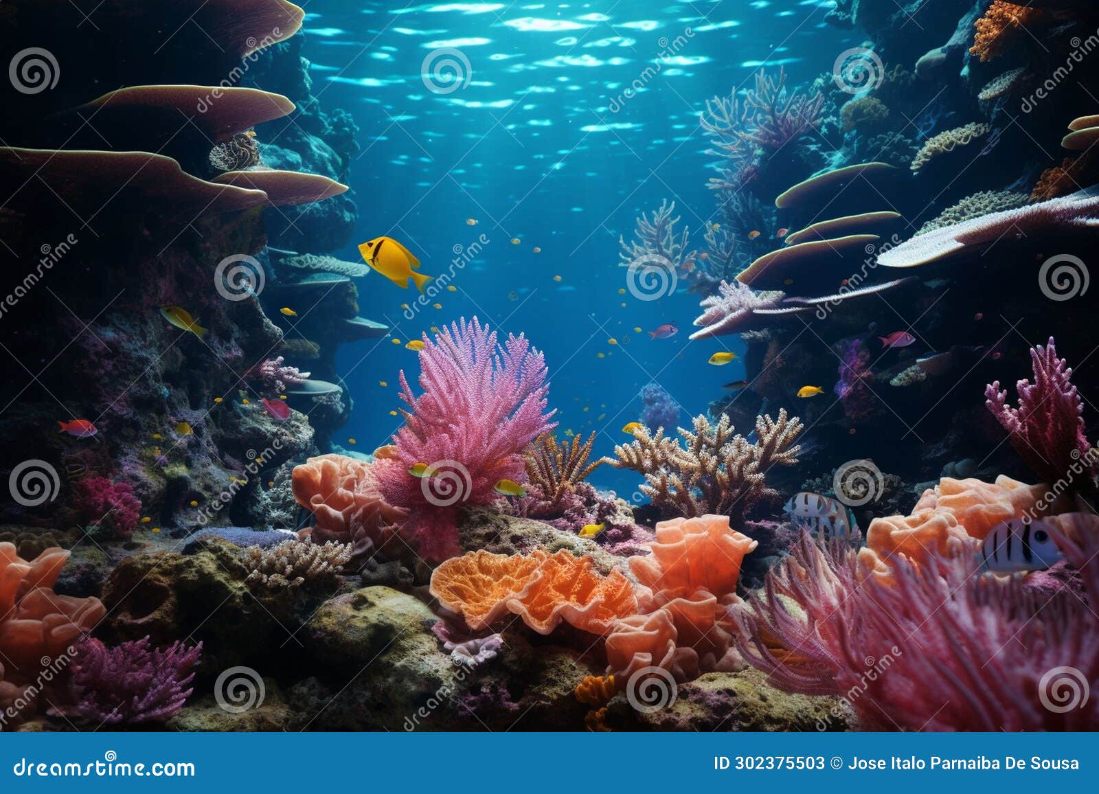 Showcase the Beauty of Underwater Scenes with a Stock Illustration ...