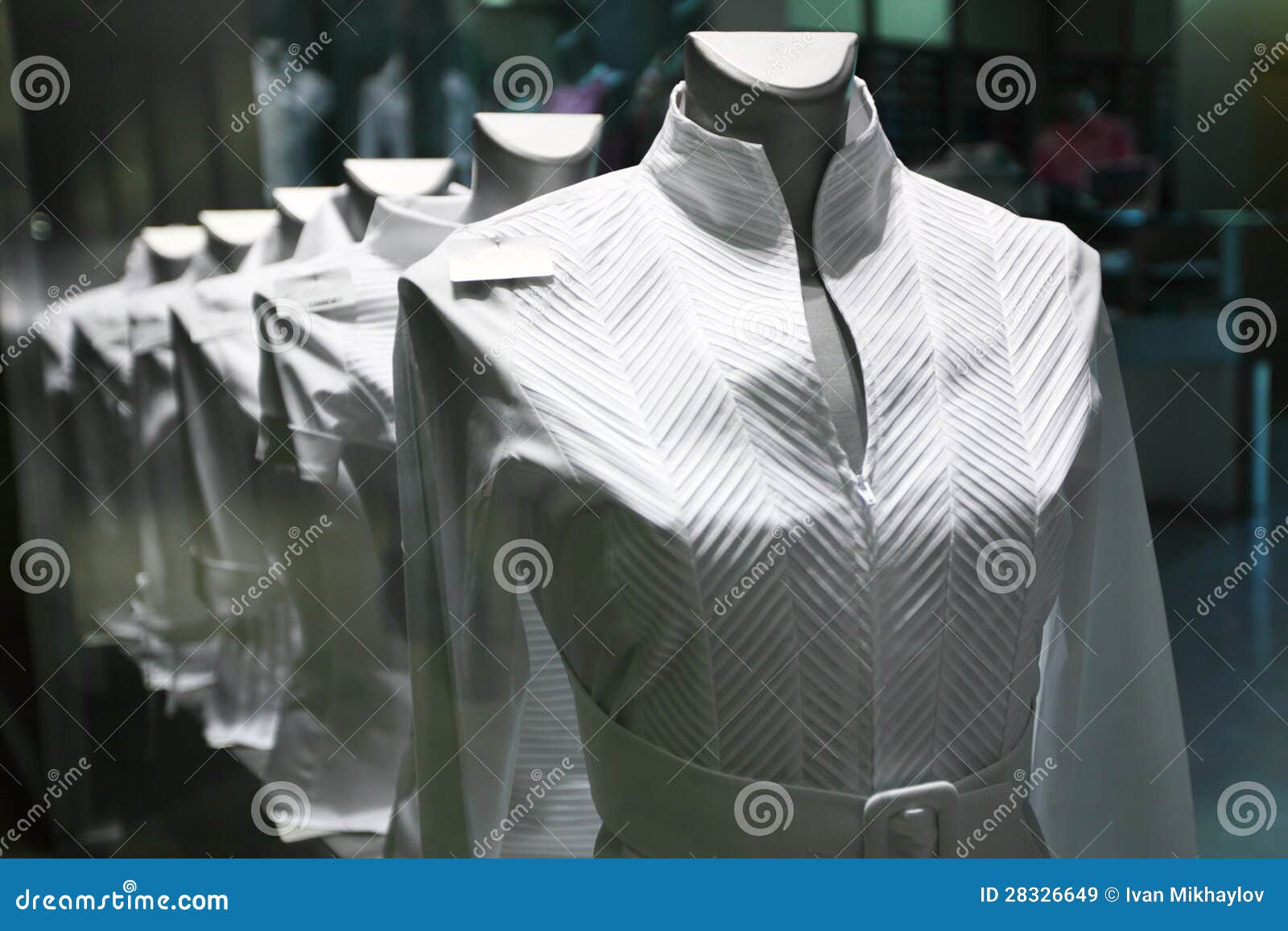 Showcase clothing stock image. Image of commerce, blue - 28326649
