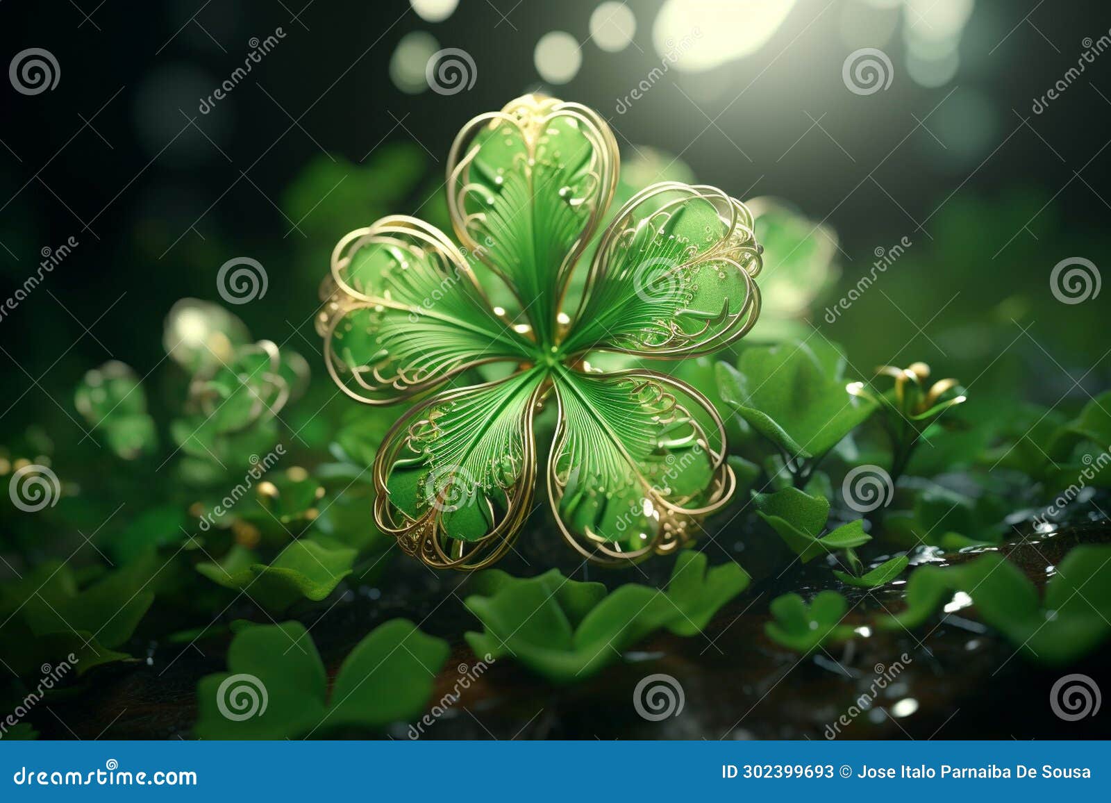 Showcase the Cultural Diversity of Clover Stock Illustration - Illustration of tree, summer ...