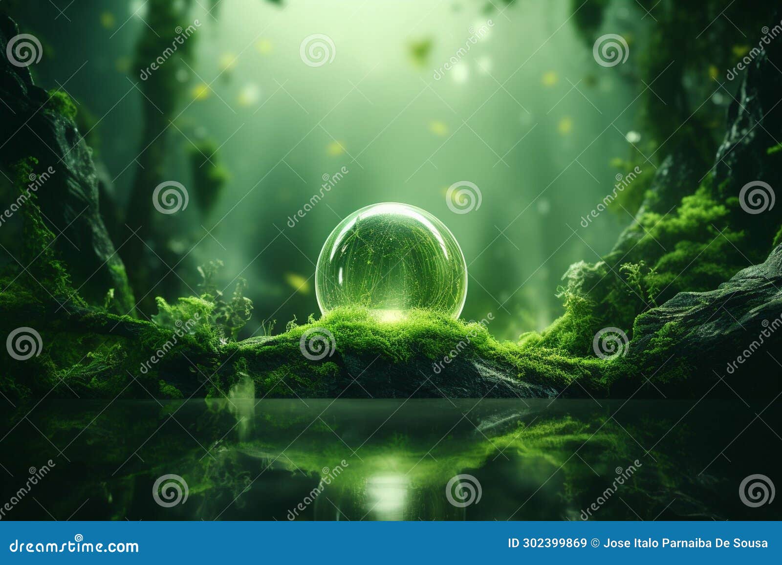 Showcase the Impact of Green Backgrounds in Stock Illustration ...