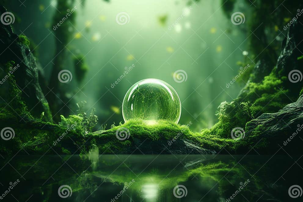 Showcase the Impact of Green Backgrounds in Stock Illustration ...