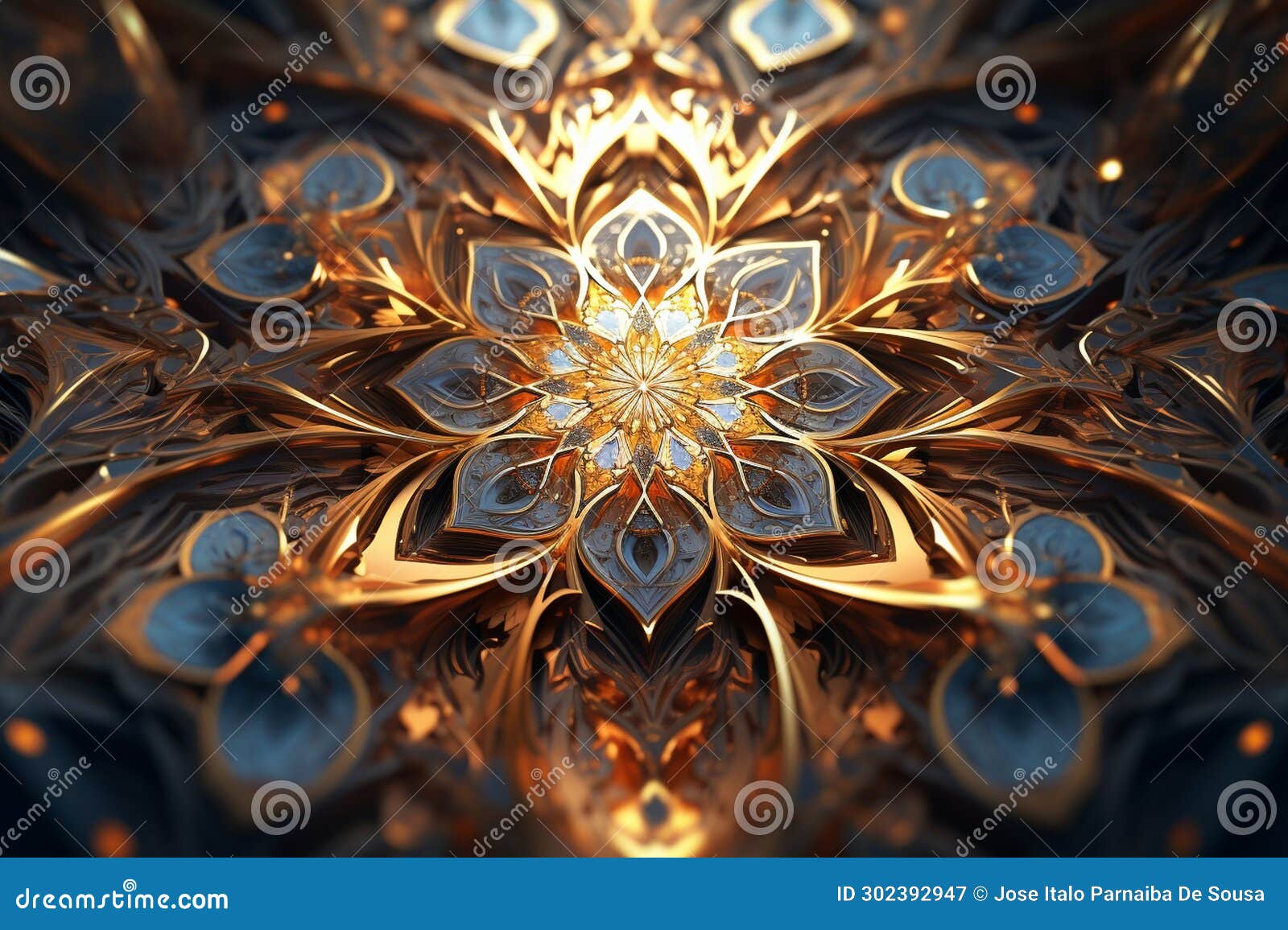 Islamic Patterns On A Mosque Dome Stock Photography | CartoonDealer.com ...