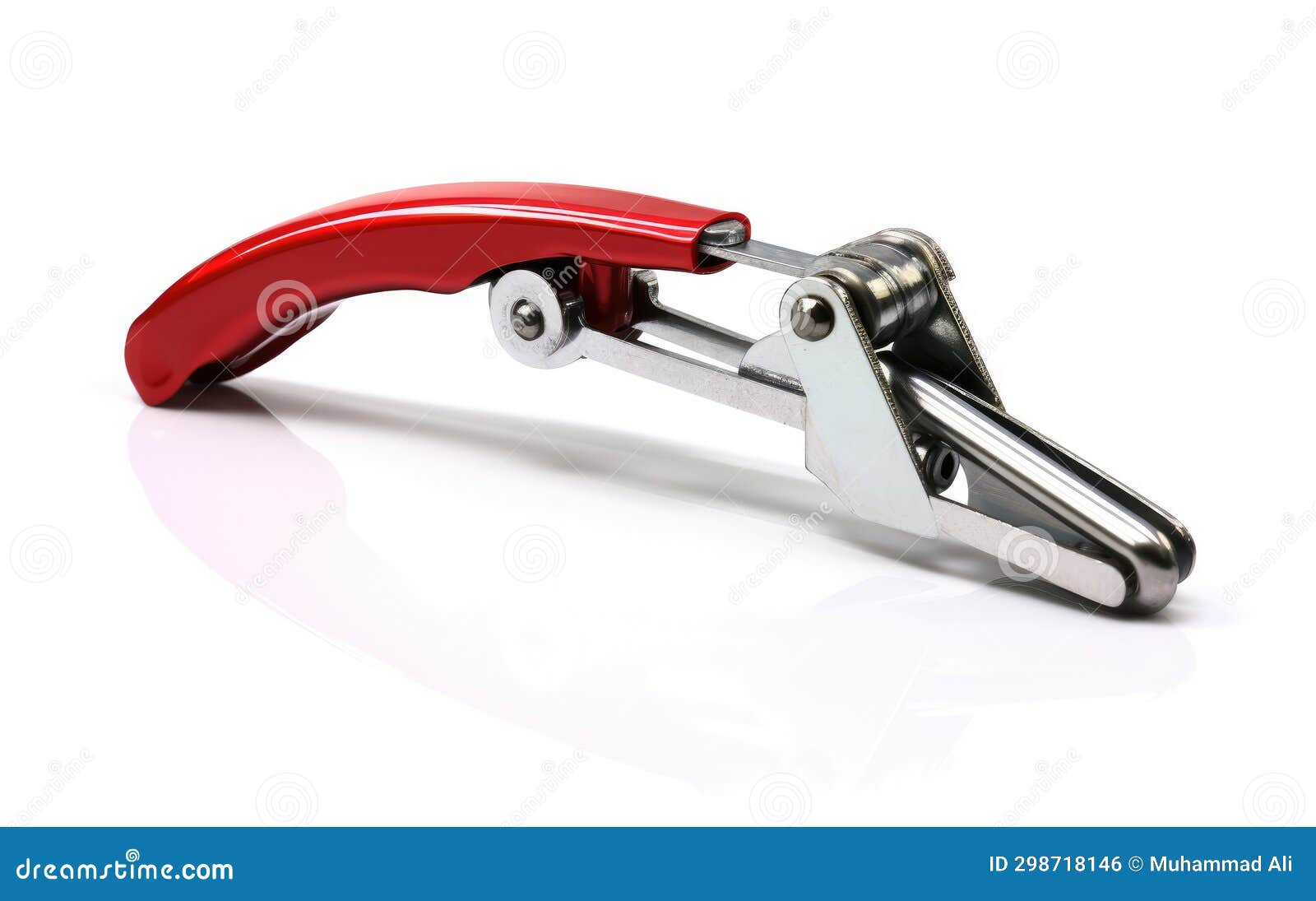 Showcase of Isolated Clamp on White Background Stock Photo - Image of ...
