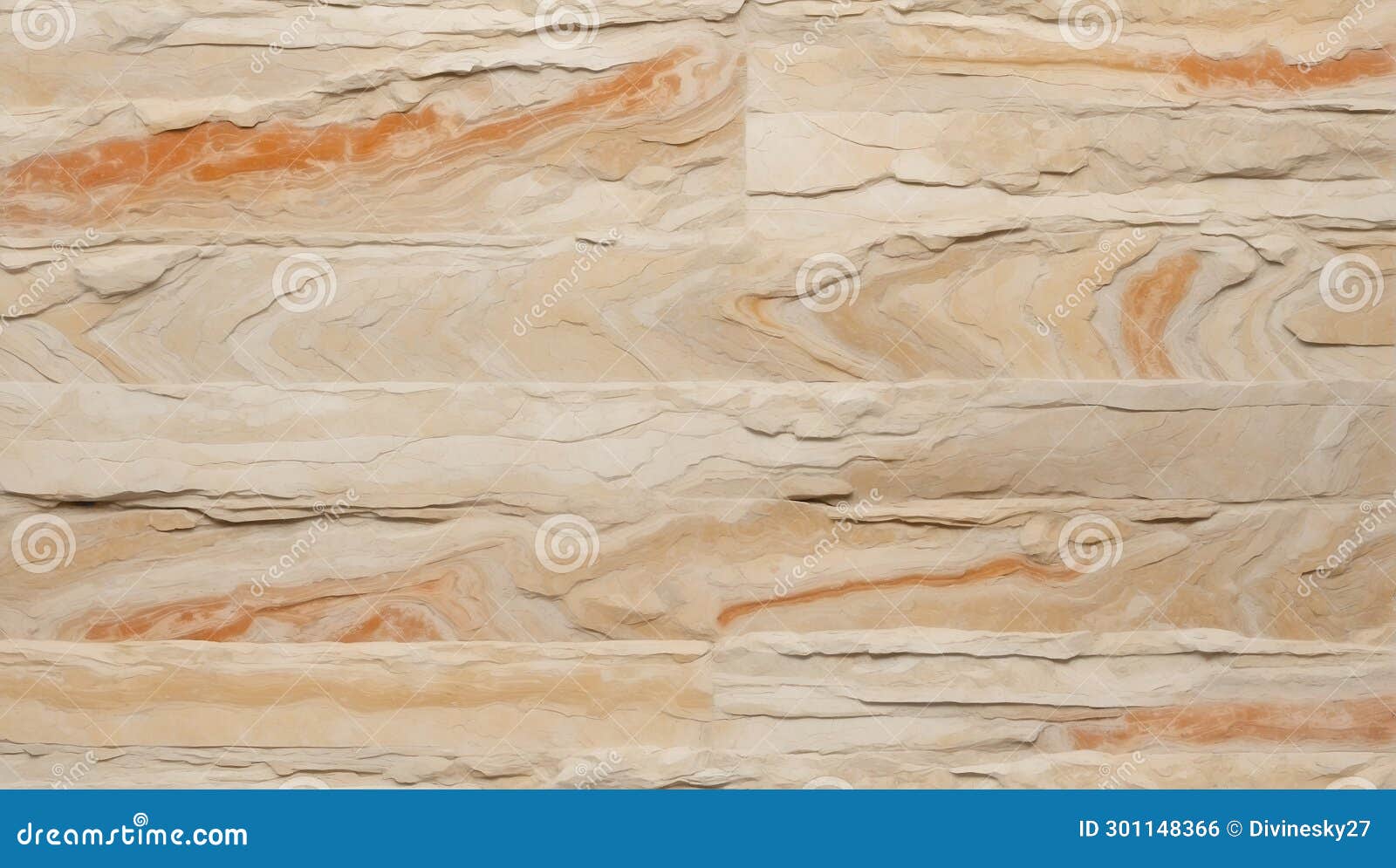 Banded Mosaic: Limestone Texture Showcase. AI Generate Stock ...