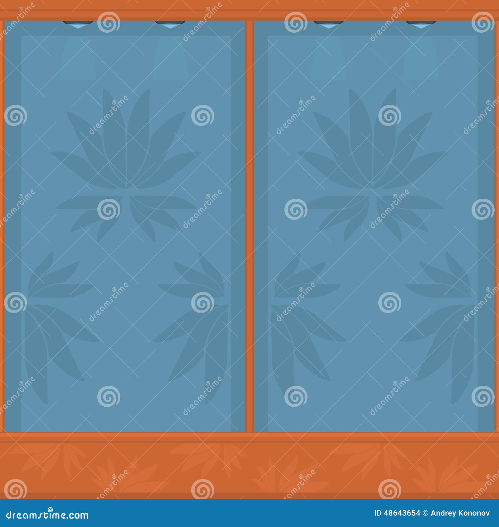 Showcase pattern stock illustration. Illustration of beige - 48643654