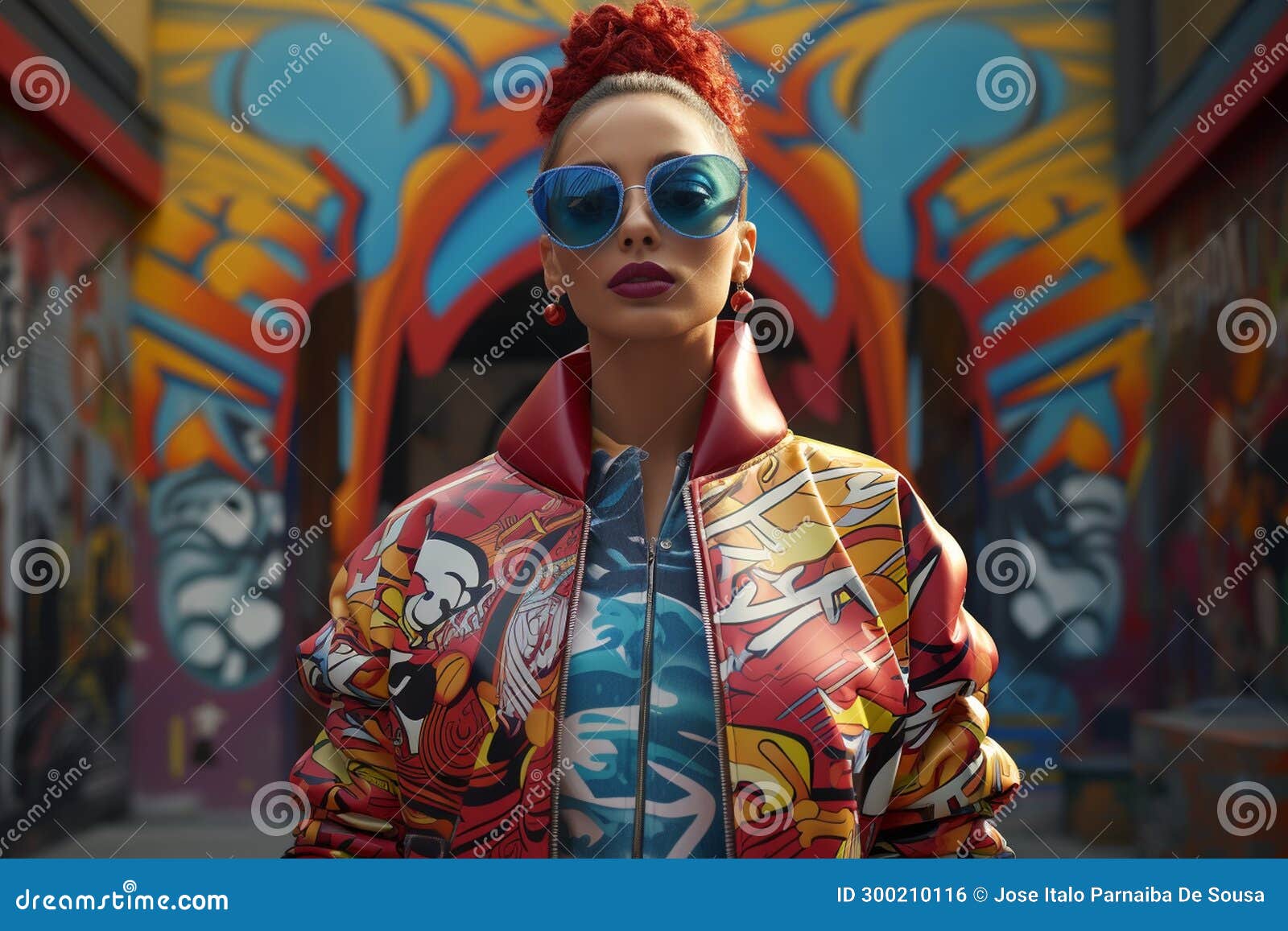 Showcase a Series of Garments Inspired by the Stock Illustration ...