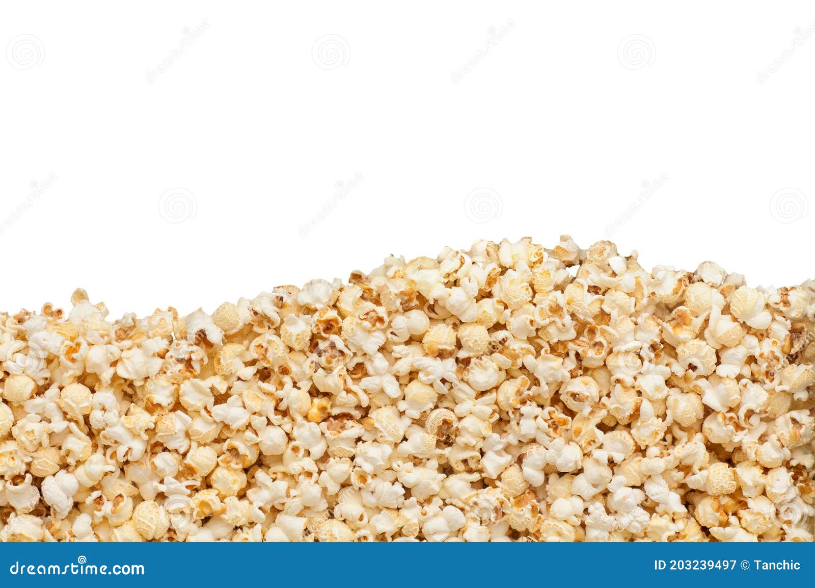 Popcorn Kernel Border Clipart