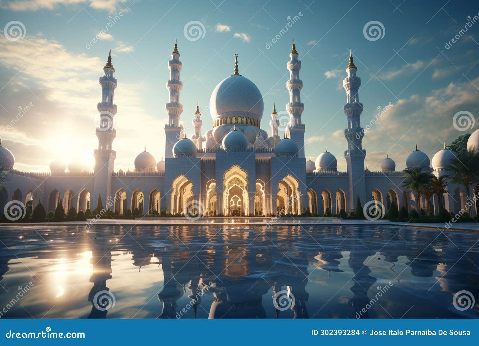 Showcase the Unity in Islamic Diversity through Stock Illustration ...