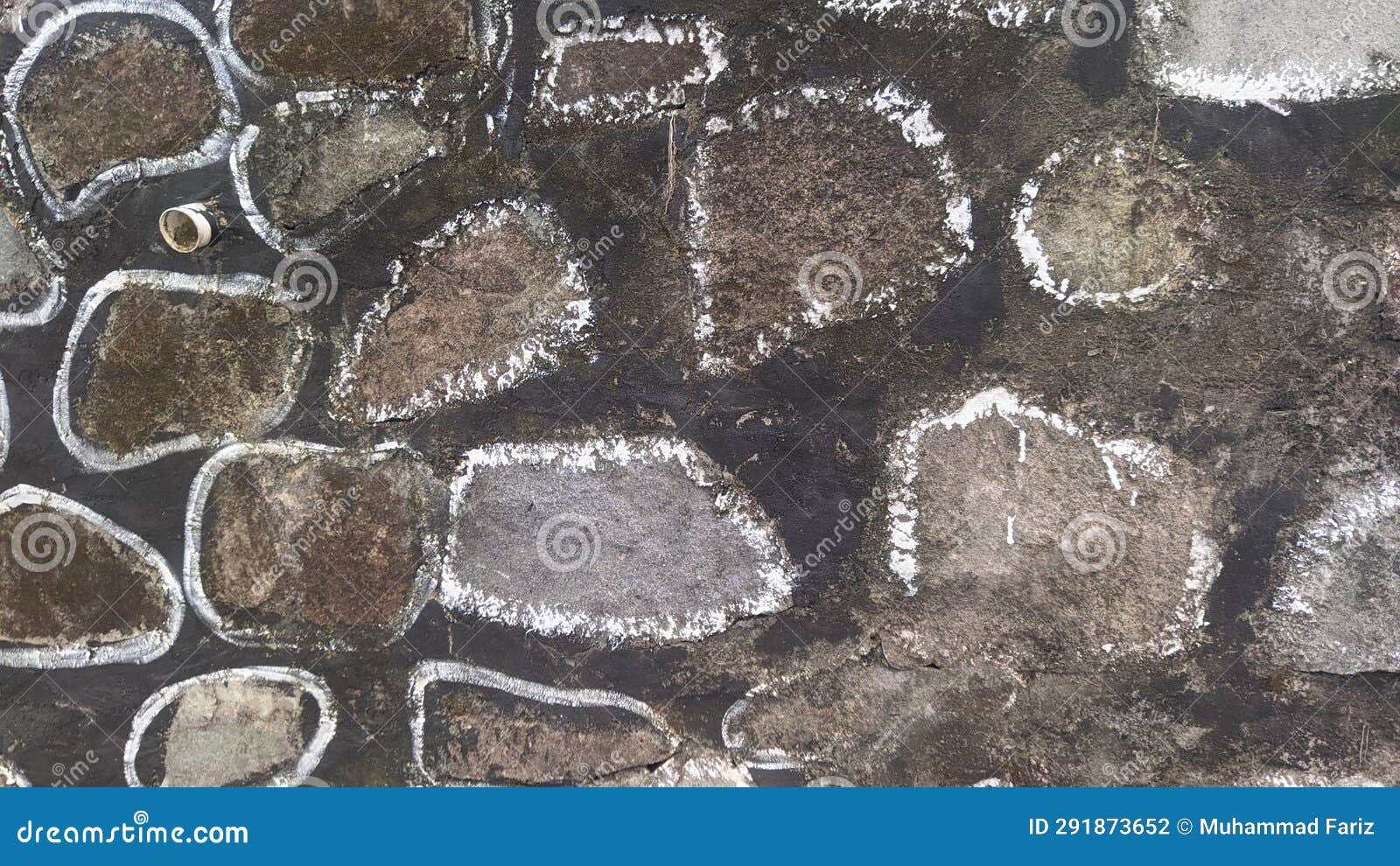 Showcases the Rich and Rugged Texture of a Stone Wall Stock Photo ...