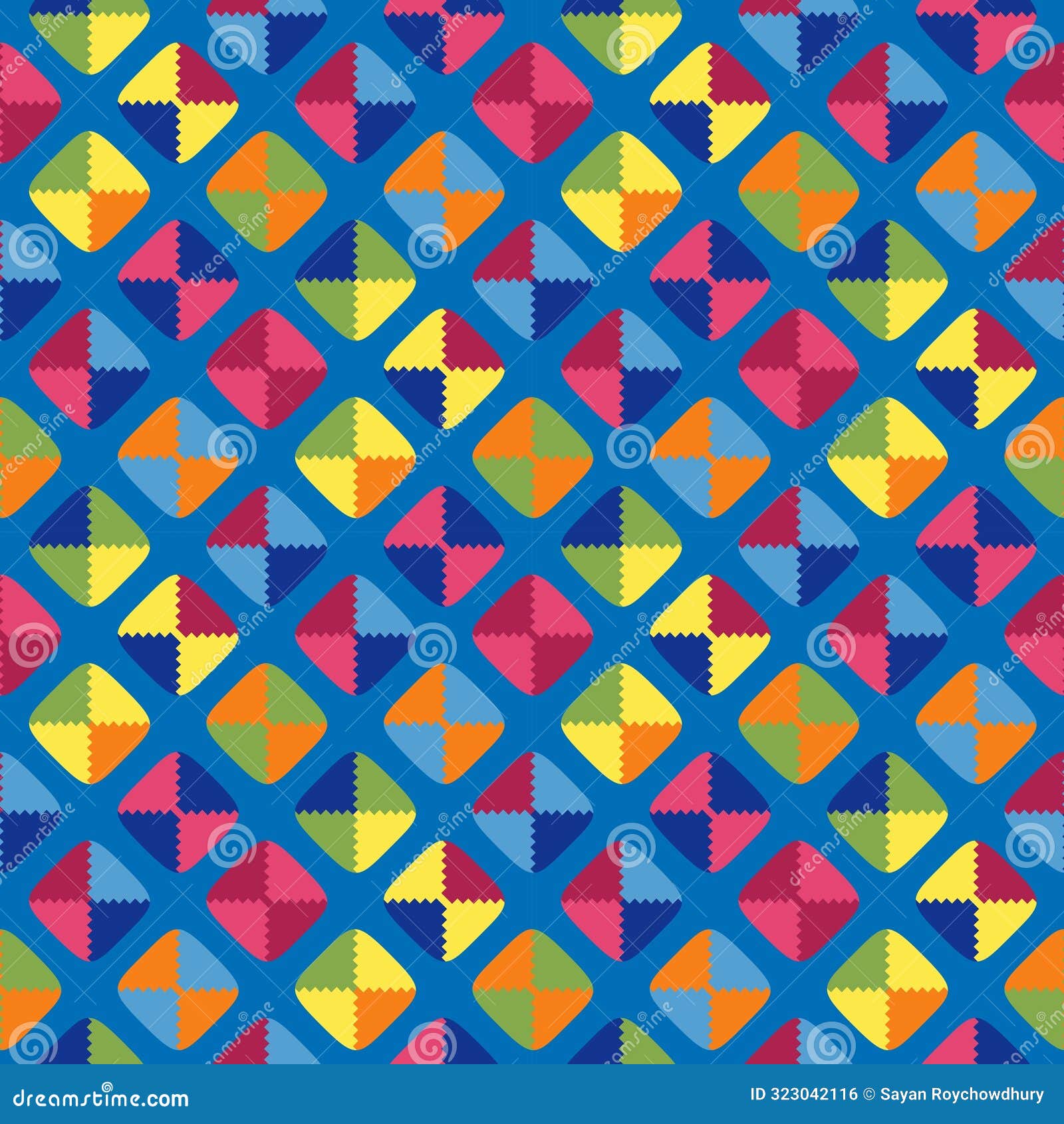 Showcasing an Elaborate Geometric Pattern Stock Vector - Illustration ...