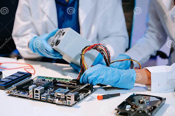 Showcasing Expert Computer Hardware Assembly and Hard Drive ...