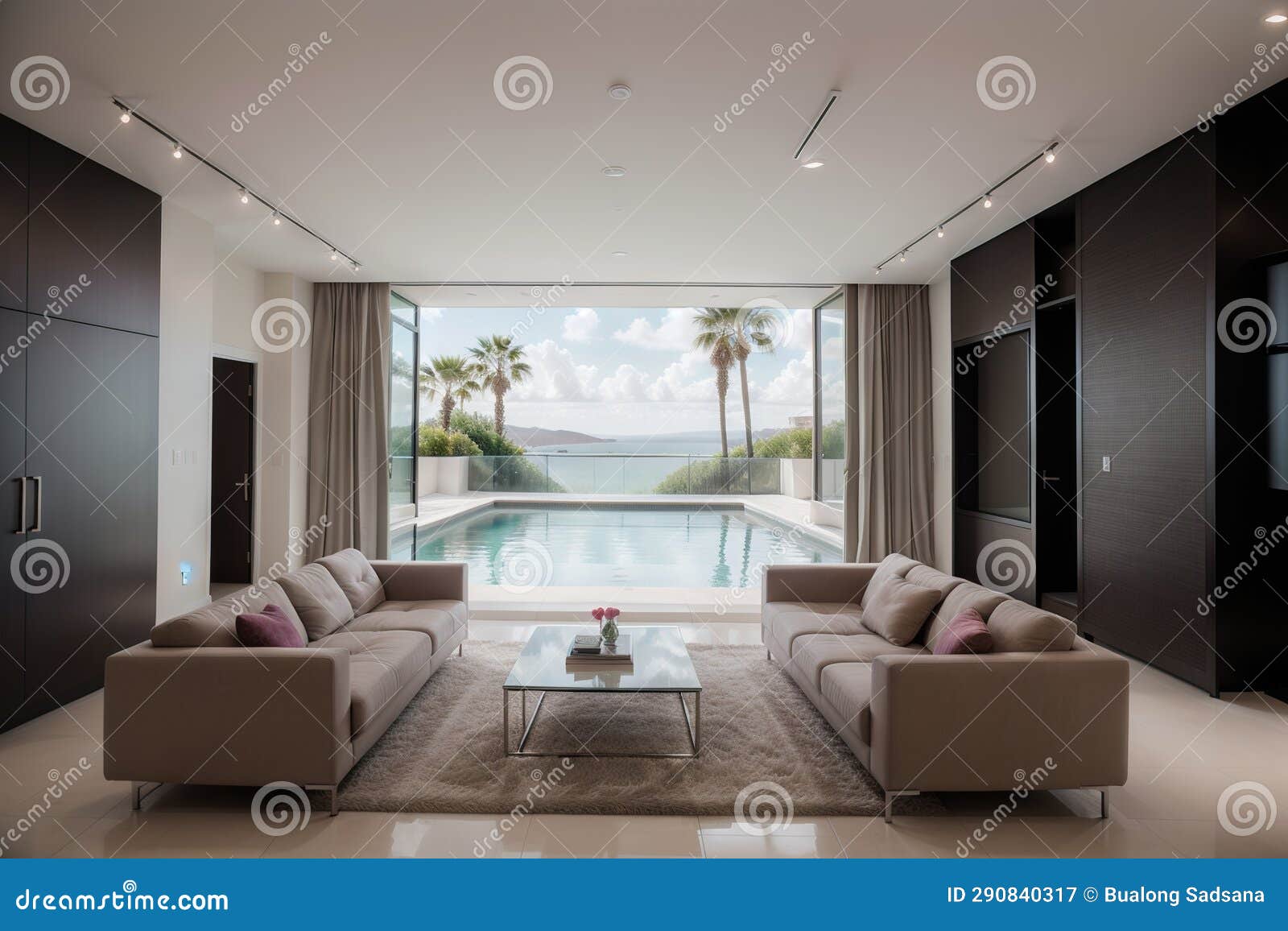 Showcasing Interior Design in Style Alluring Stock Illustration ...
