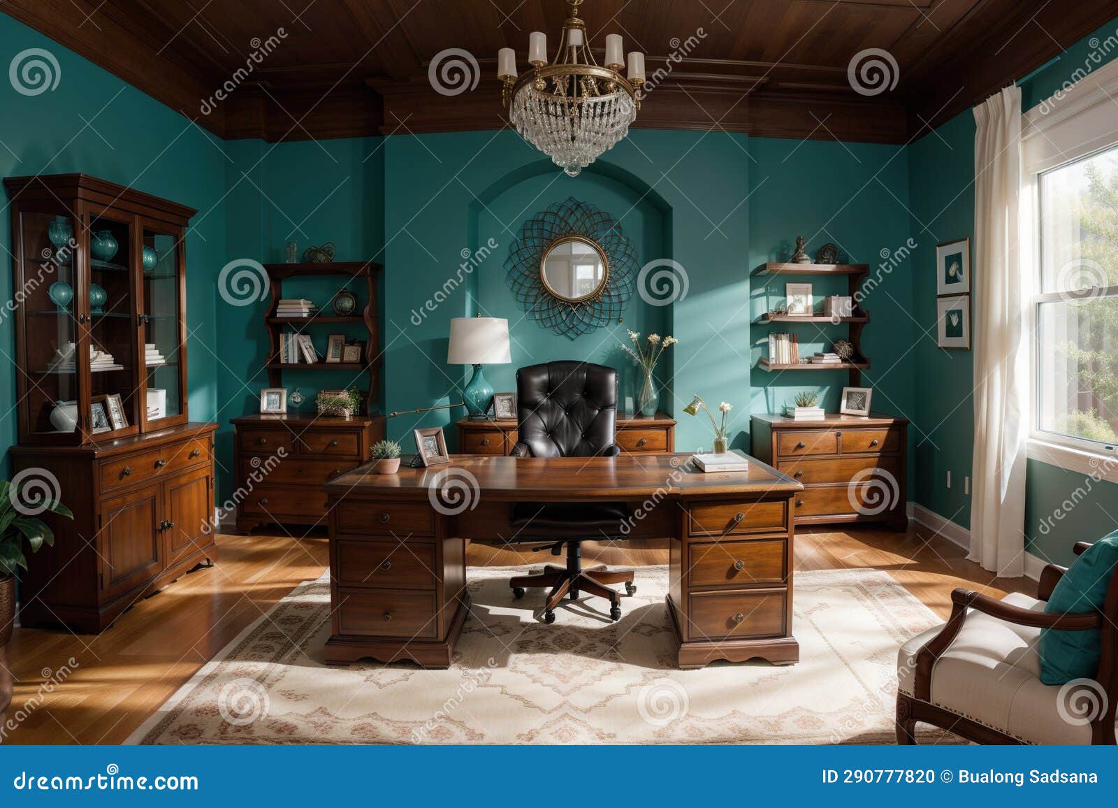 Showcasing Interior Design in Style Enchanted Environment Stock ...