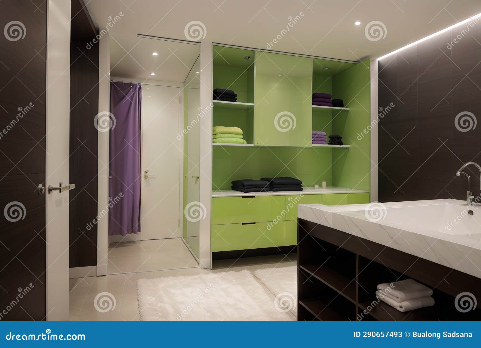 Showcasing Interior Design in Style Lavish Layers Stock Illustration ...