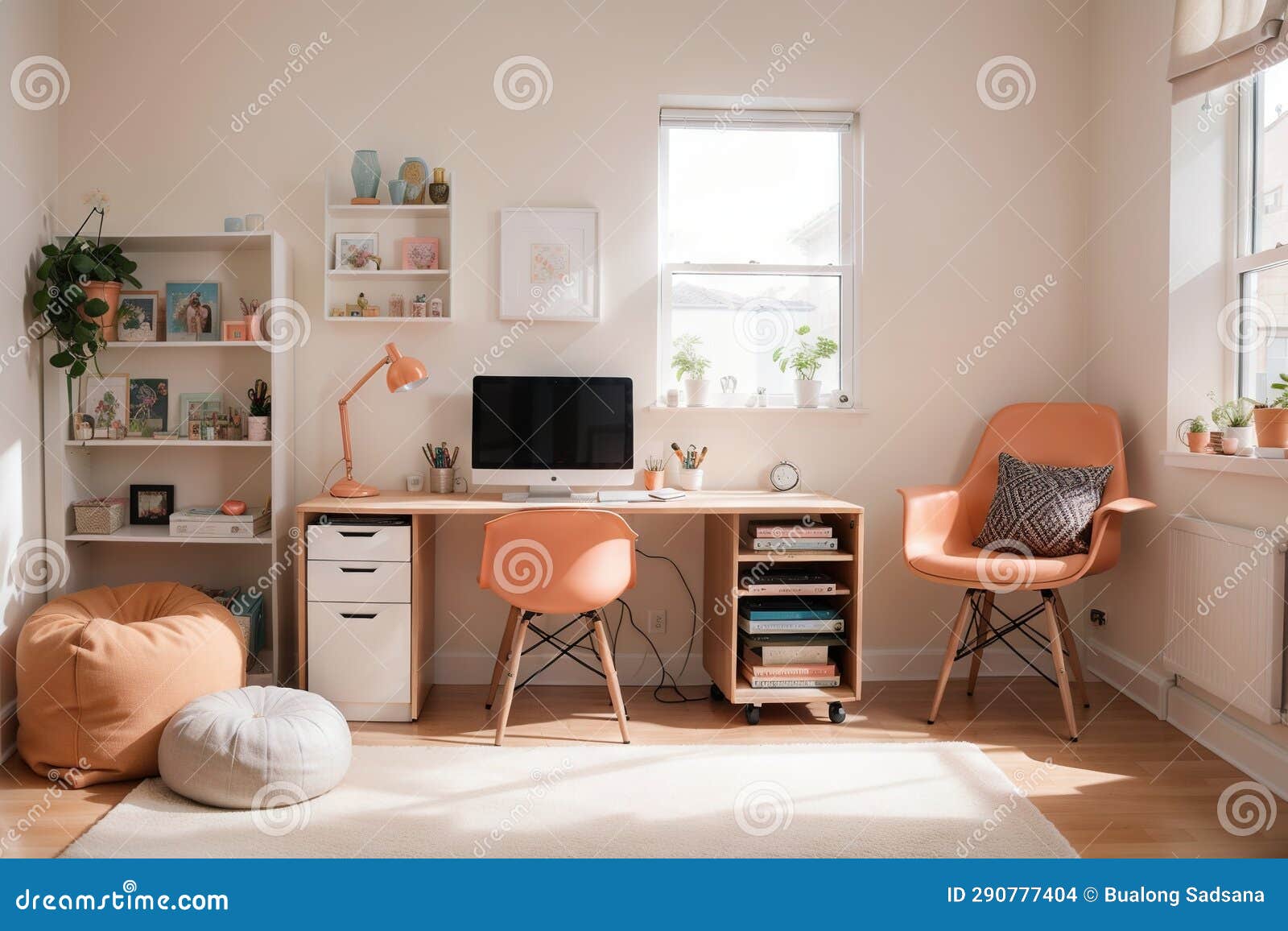 Showcasing Interior Design in Style Whimsy Wonder Stock Illustration ...