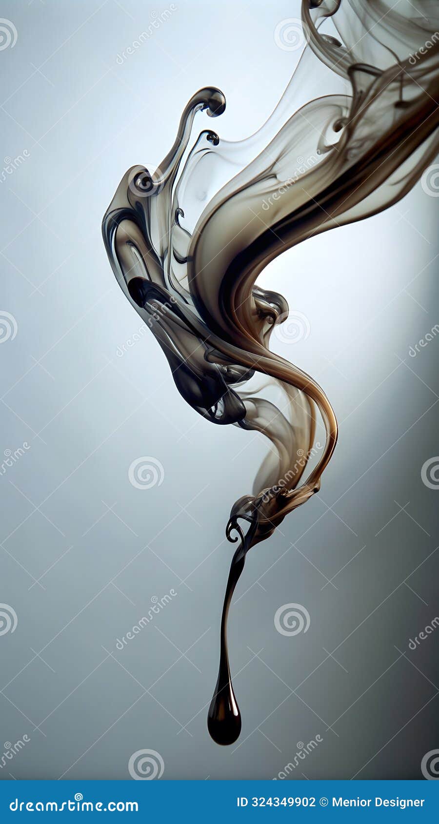 Showcasing Traditional Calligraphy: Ink and Brush Movements Stock Photo ...