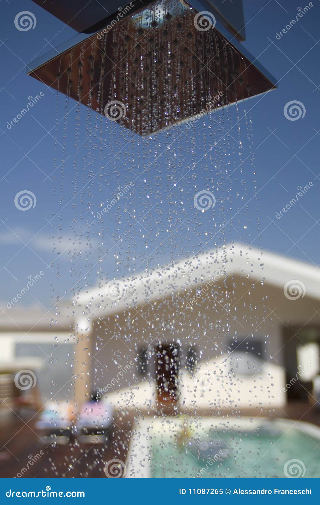 Shower stock image. Image of water, shower, hygiene, poolside - 11087265