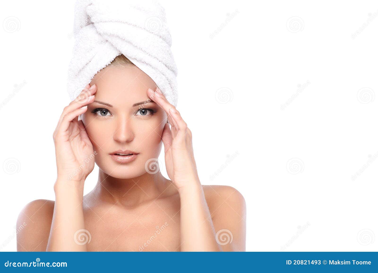 After shower stock image. Image of freshness, model, female - 20821493