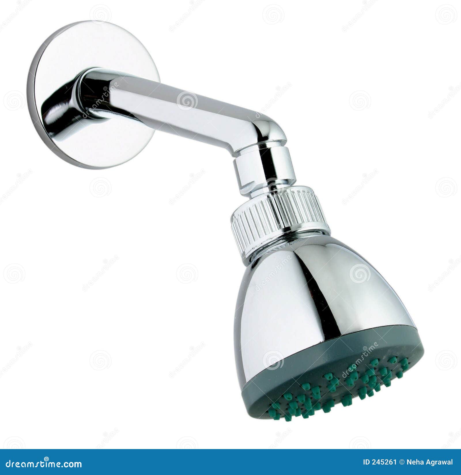 Shower stock image. Image of metal, steel, style, aluminium - 245261