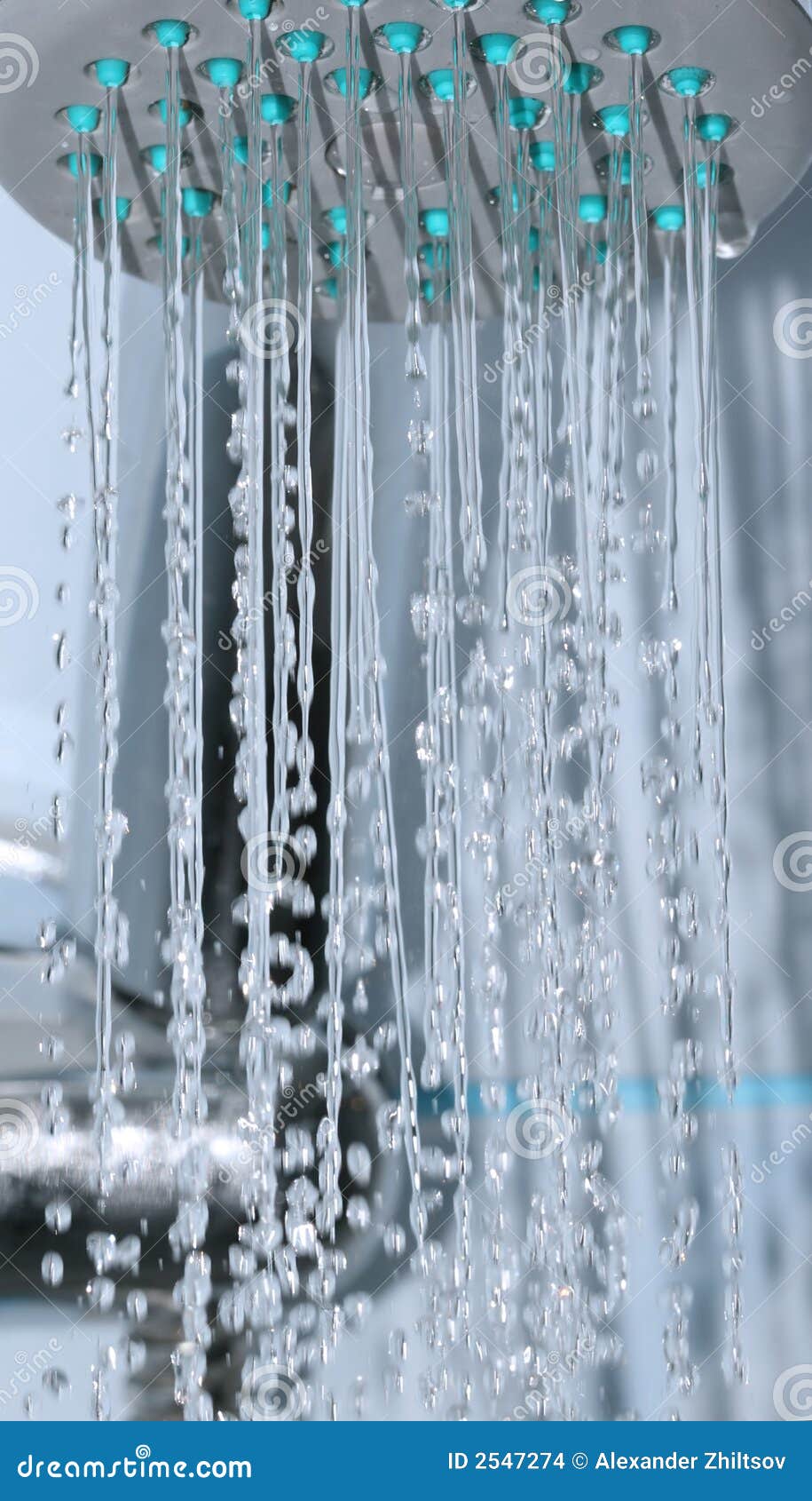 Shower stock photo. Image of pouring, falling, spilling - 2547274