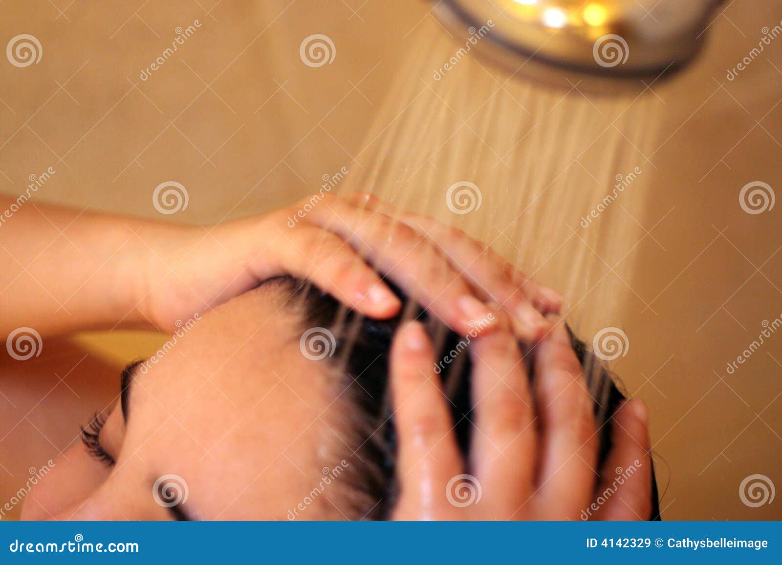 Shower stock image. Image of health, care, water, hygiene - 4142329