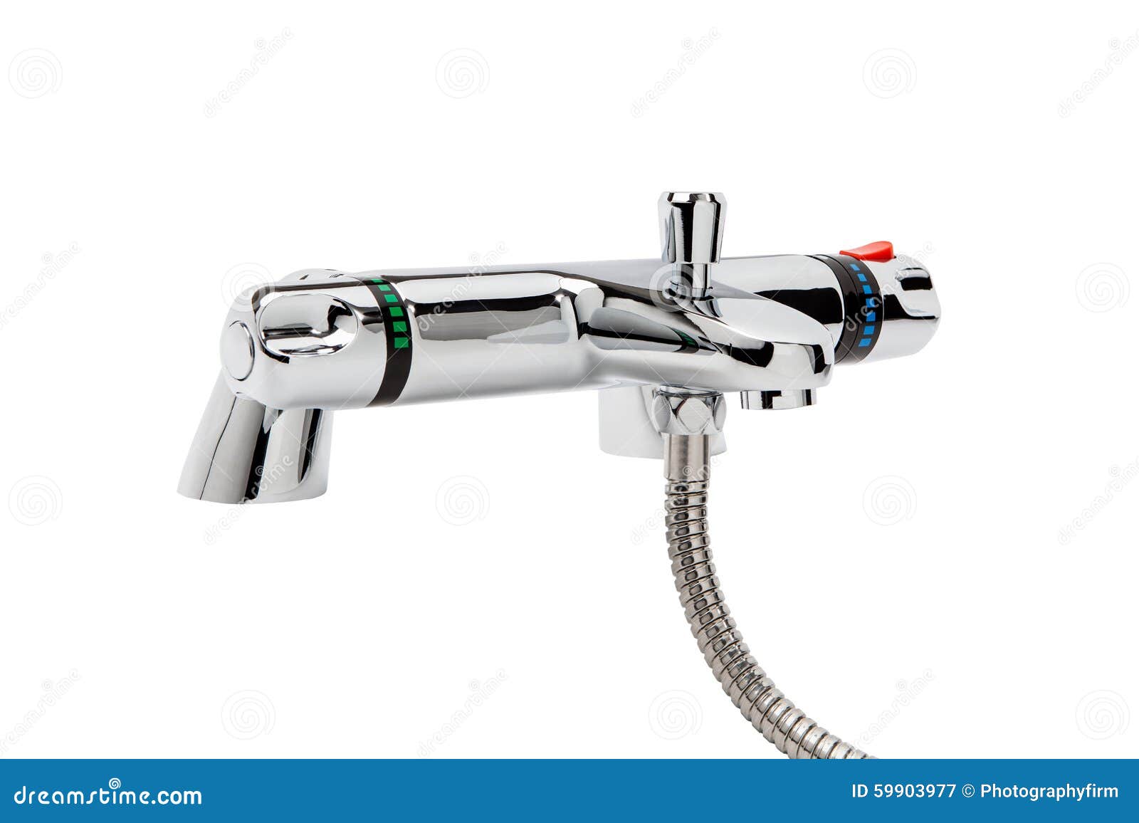 Shower & Bath Faucet stock image. Image of room, domestic - 59903977