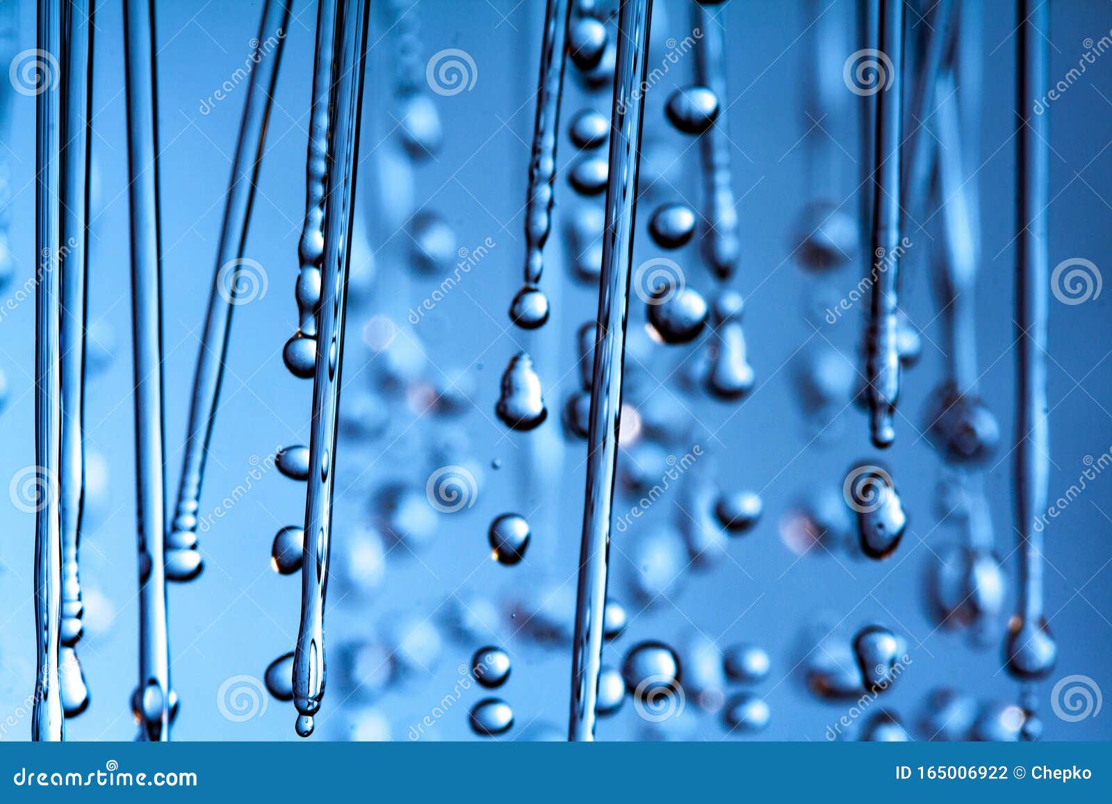 Shower-bath Water Drop. Abstract Aqua Backgrounds Macro Shot Stock ...
