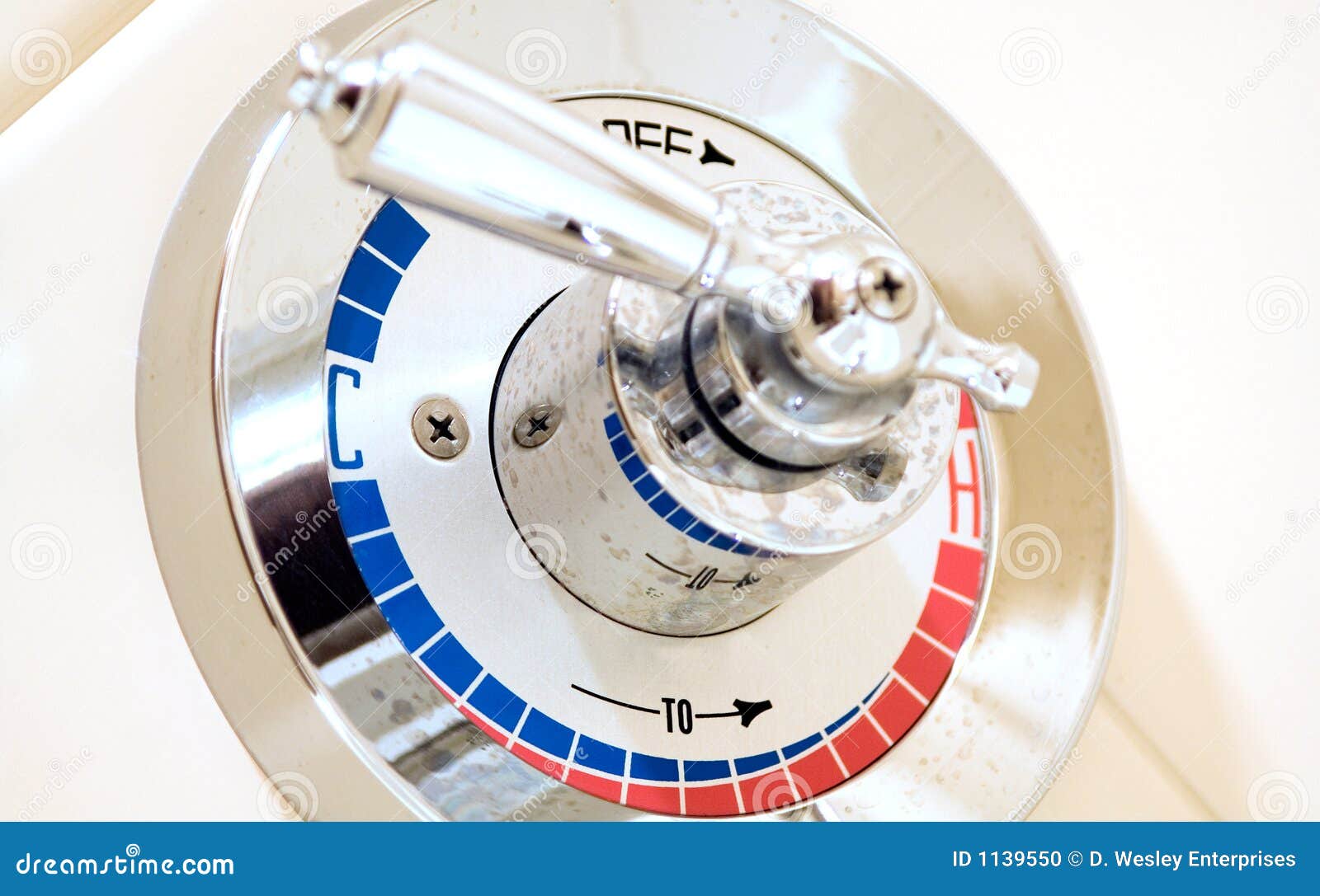 Shower Controls stock photo. Image of cleanliness, temperature - 1139550