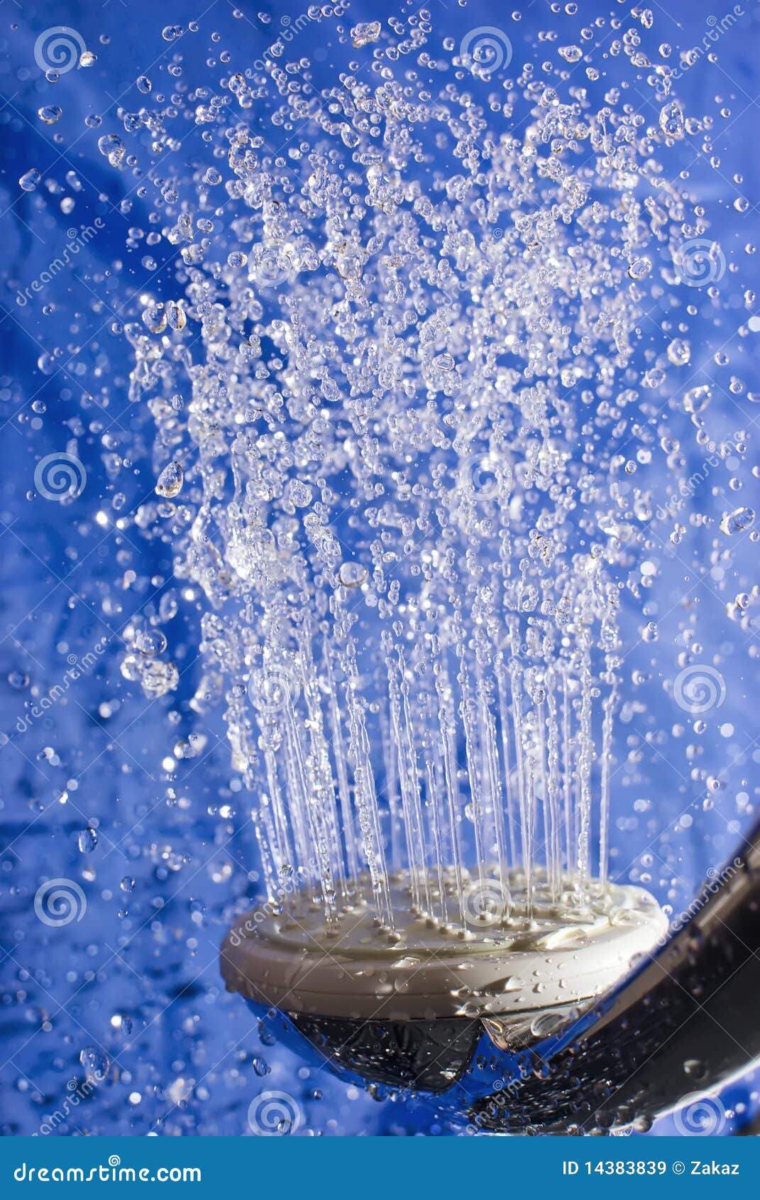 Shower down stock image. Image of closeup, plastic, splash - 14383839